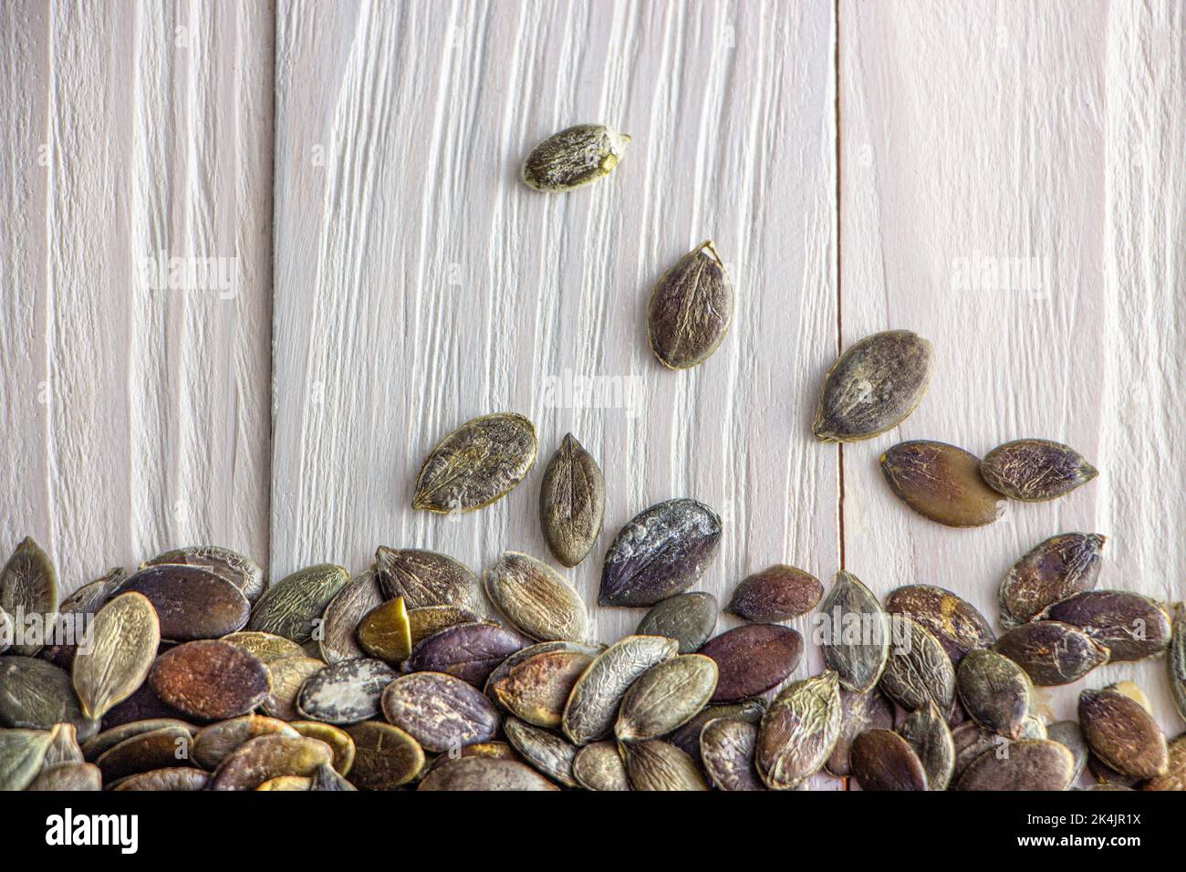 Peeled dry pepita pumpkin seeds hi-res stock photography and images - Alamy