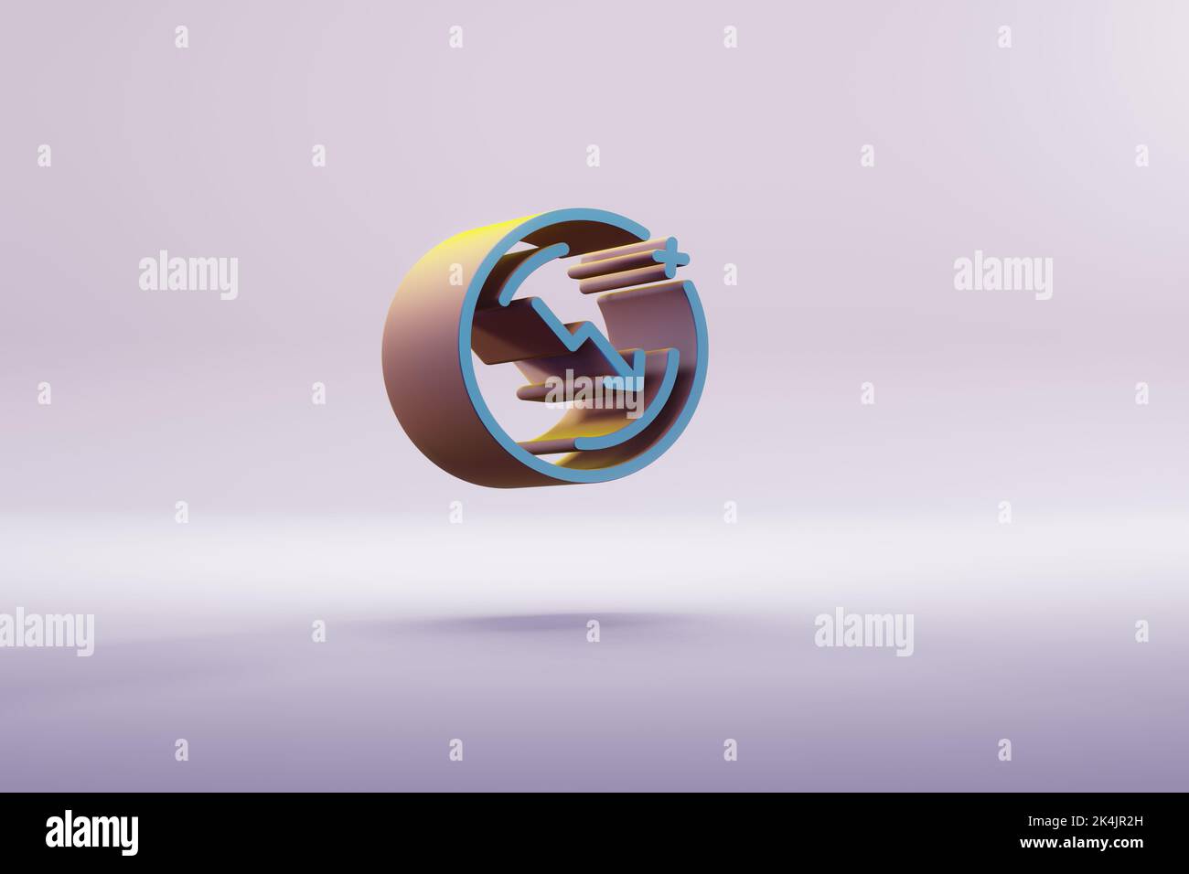 Beautiful illustration Blue Coin arrow down symbol icons on a bright ...