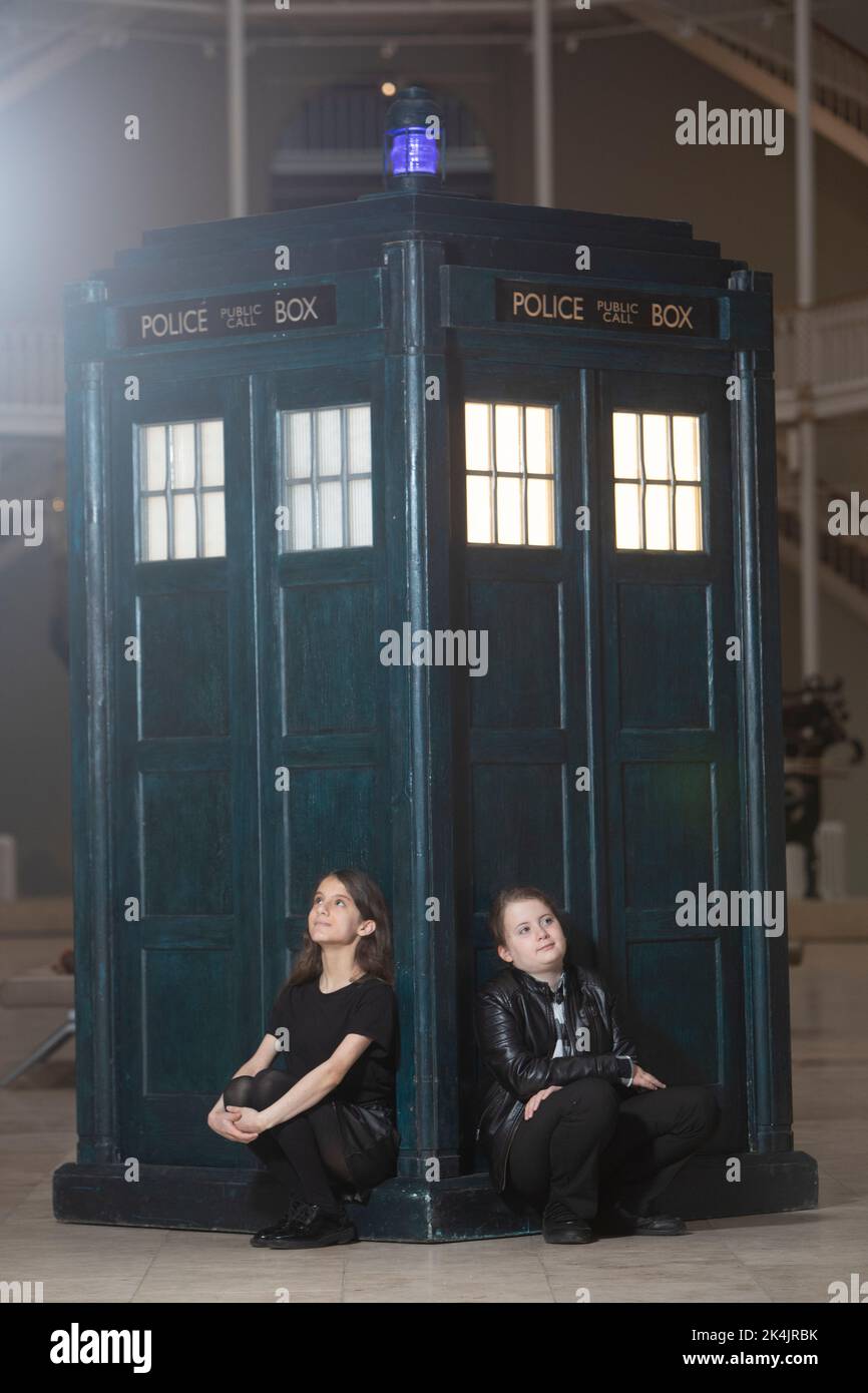 Edinburgh 3rd October 2022. Calling Notice reminder - TARDIS lands in ...