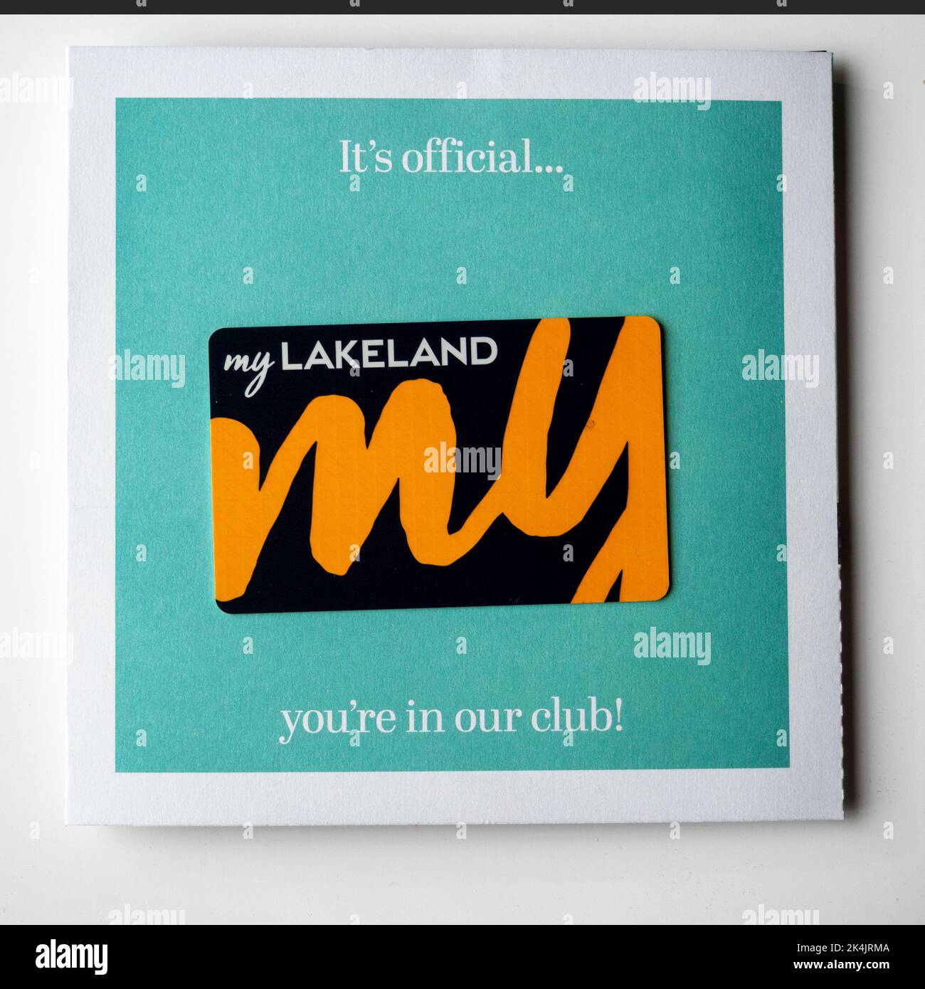 Customer loyalty card for Lakeland, the kitchenware and home store, UK ...