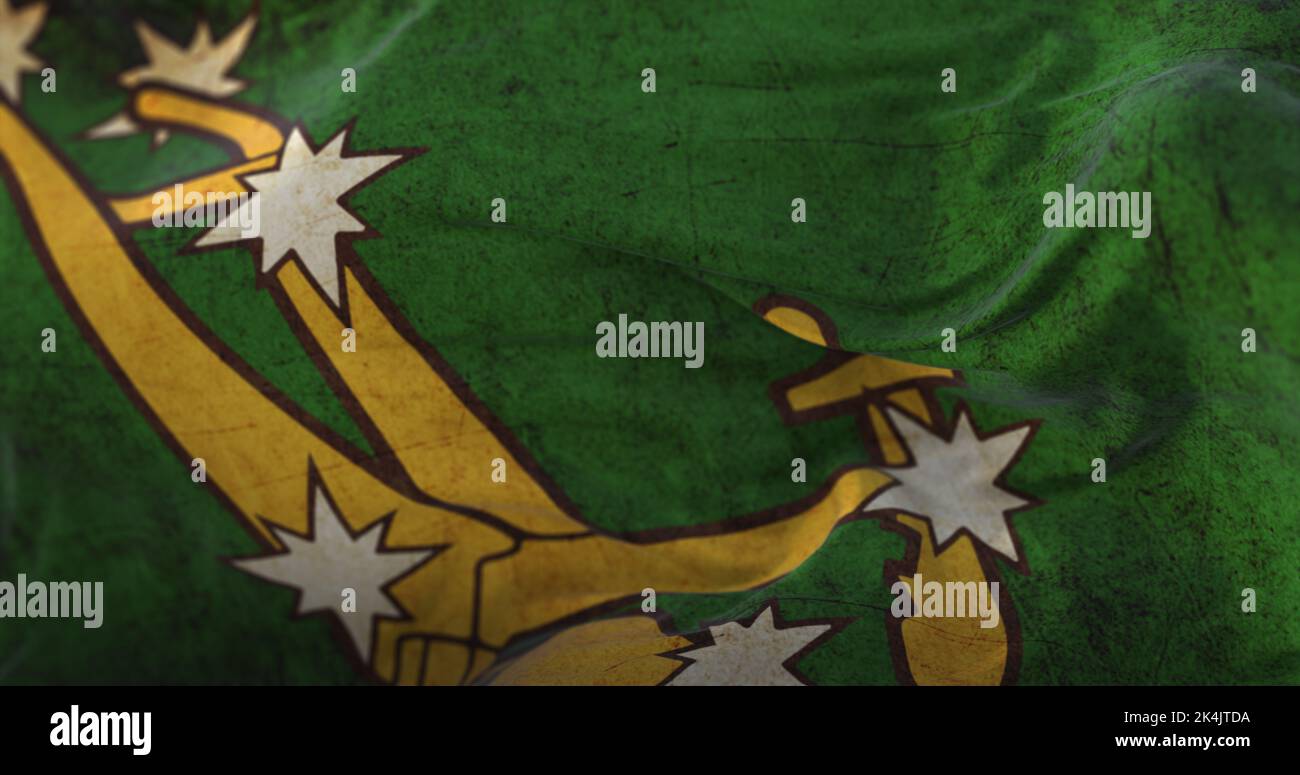 Old original Starry Plough flag of the Irish Citizen Army Stock Photo ...