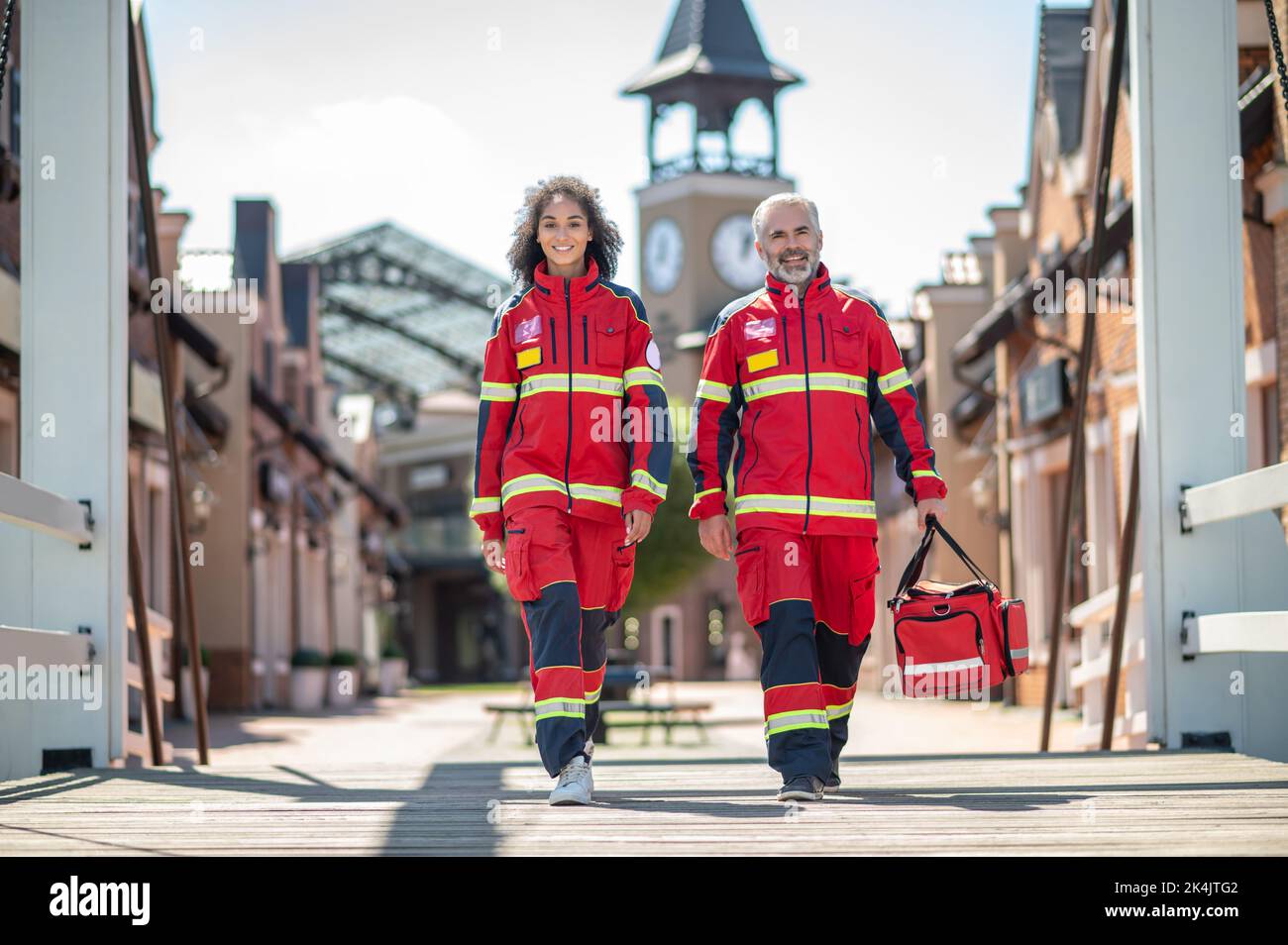 Personnel walking hi-res stock photography and images - Alamy