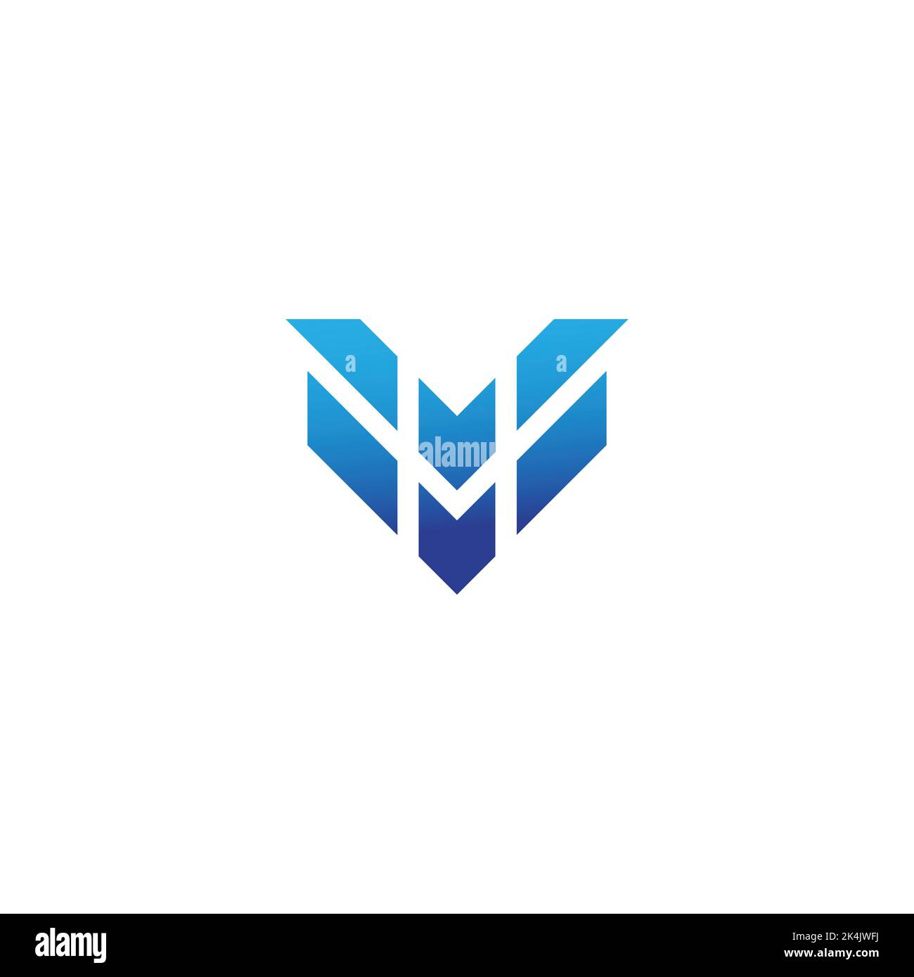 Gradient v icon Cut Out Stock Images & Pictures - Alamy