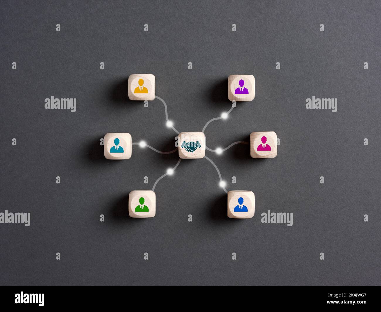 Negotiation handshake hi-res stock photography and images - Alamy