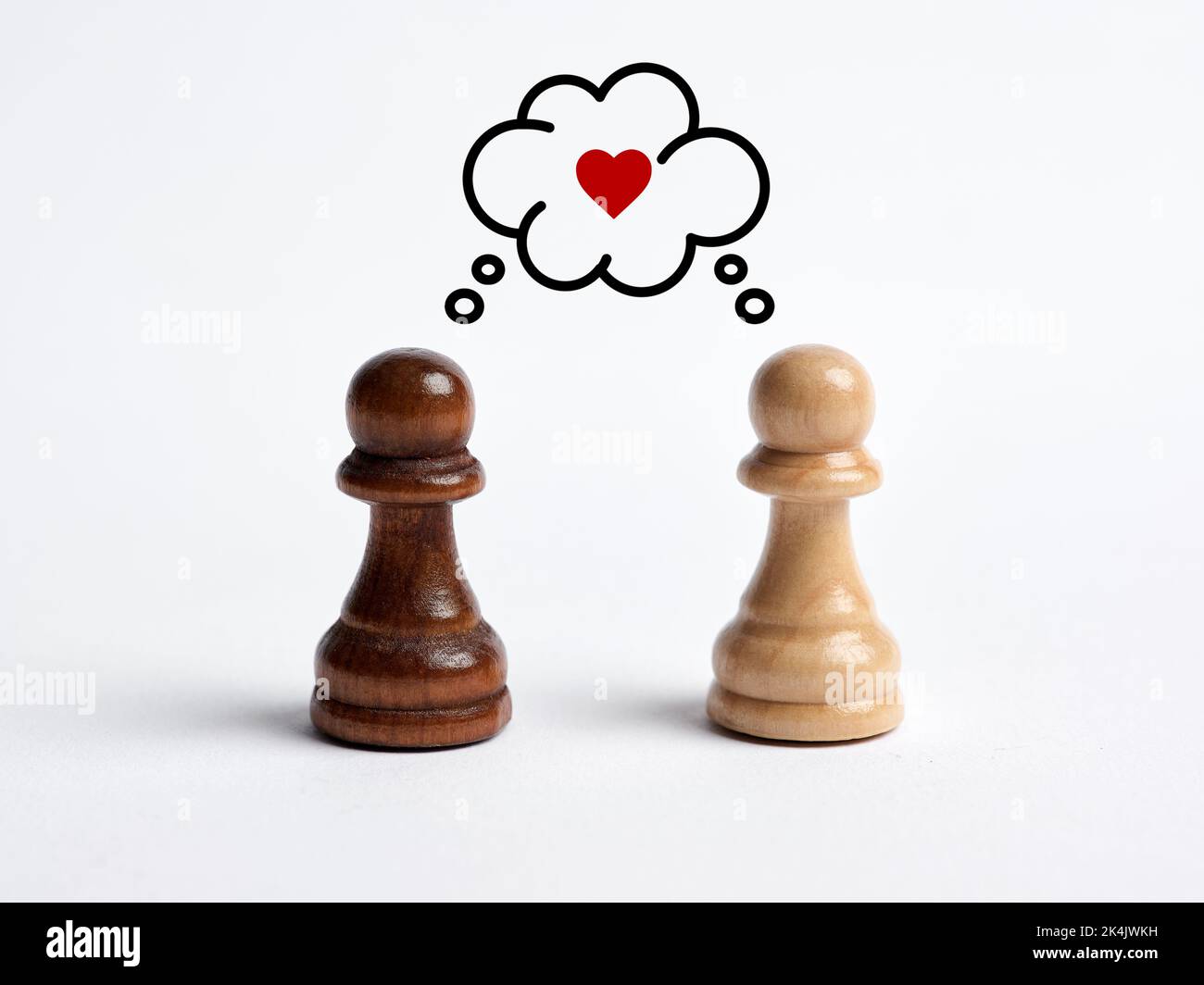 Love chess hi-res stock photography and images - Alamy
