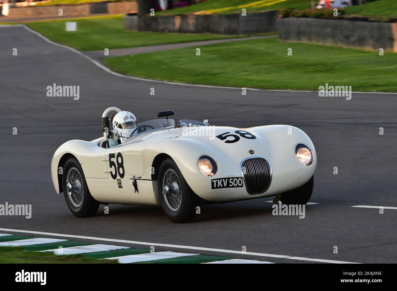 Stuart Graham, Hans-Martin Schneeberger, Jaguar C-Type, Freddie March ...