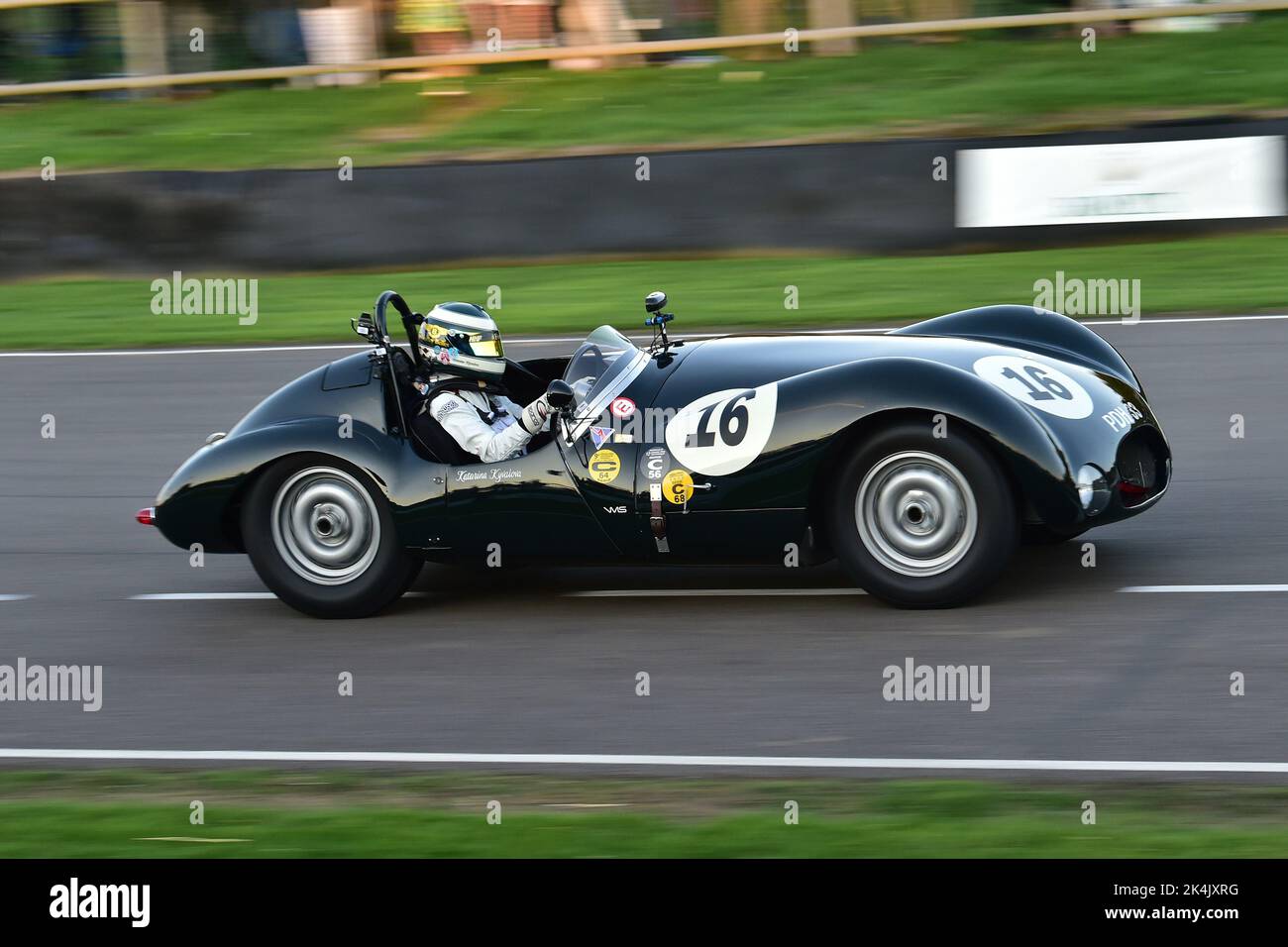 Katarina Kyvalova, Simona de Silvestro, Cooper-Jaguar T33, Freddie ...