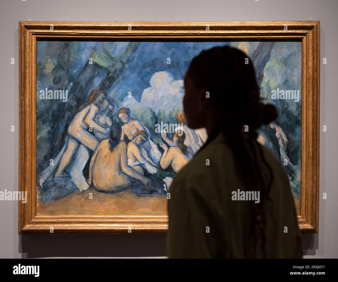 Tate Modern, London, UK. 3 October 2022. The EY Exhibition: Cezanne ...