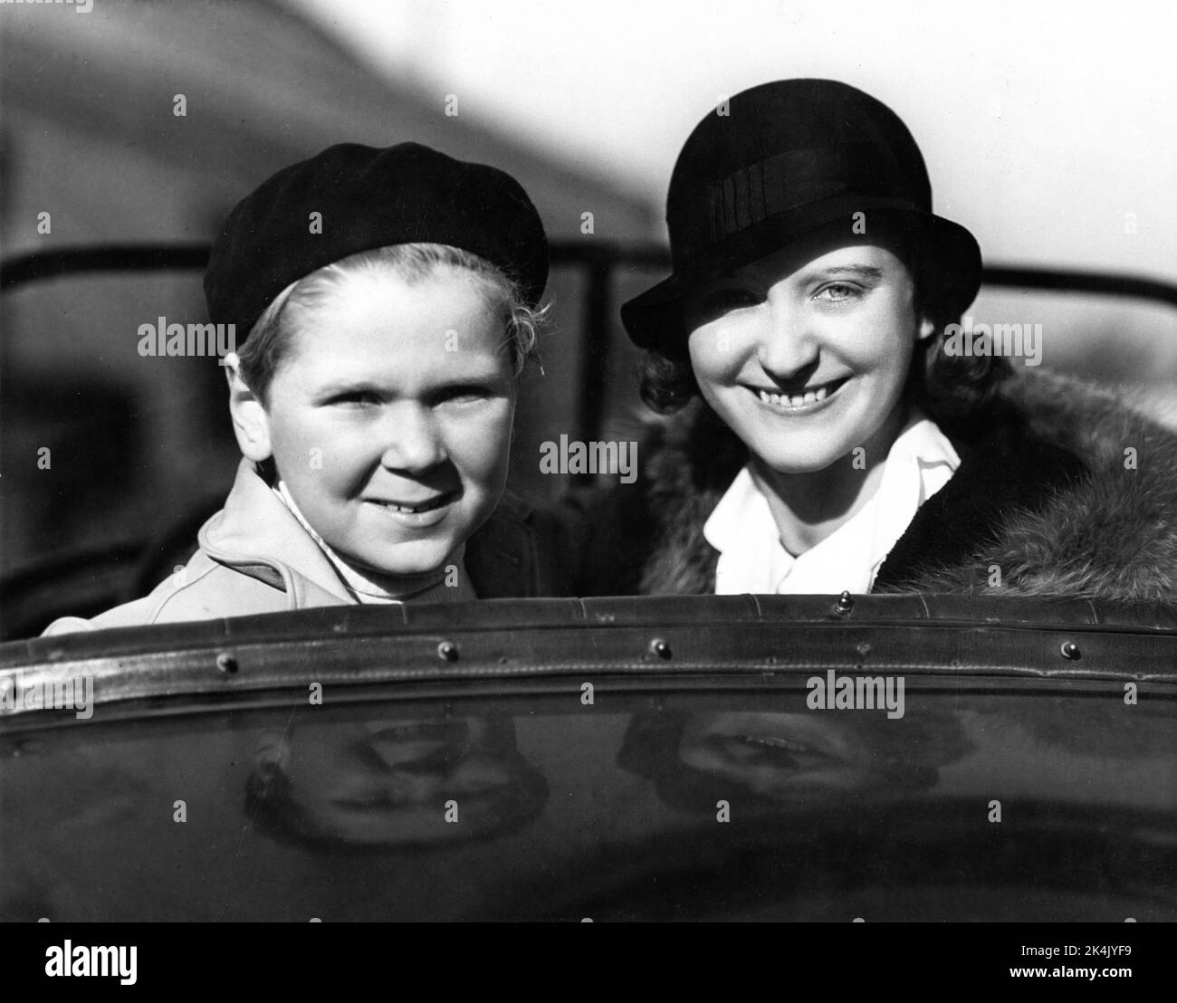 Child Star JACKIE COOPER with visiting Picture Show British film ...