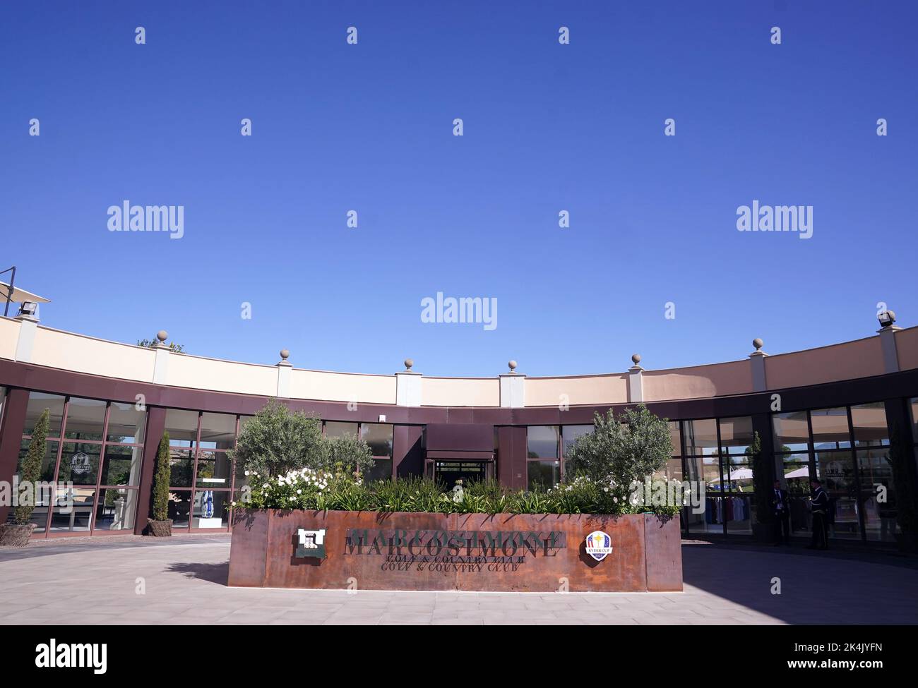 A general view of Marco Simone Golf and Country Club in Rome, Italy ...