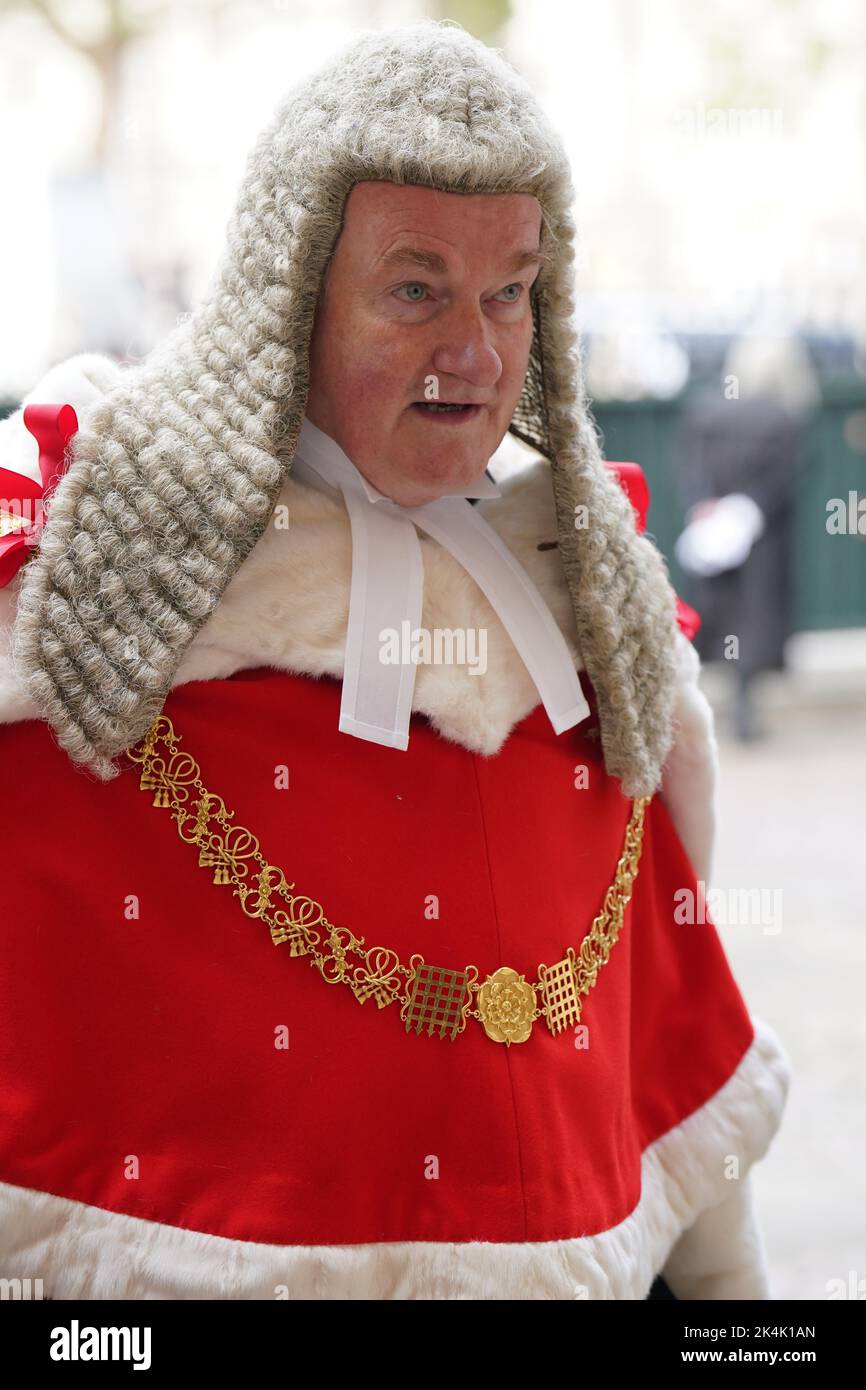 Lord Burnett of Maldon, the Lord Chief Justice of England and Wales ...