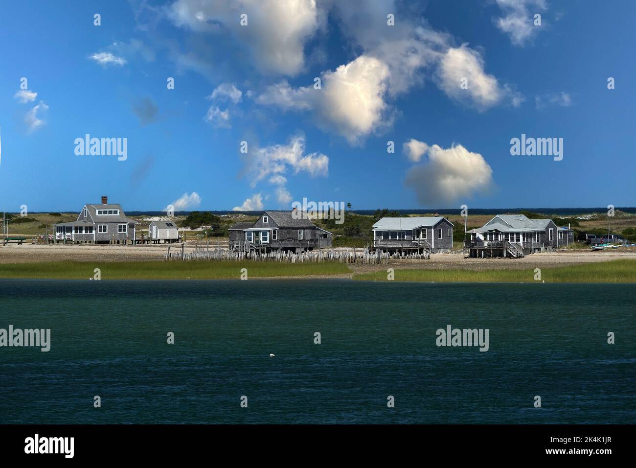 panorama of Sandy Neck Lighthouse atlantic ocean cape cod barnstable ...