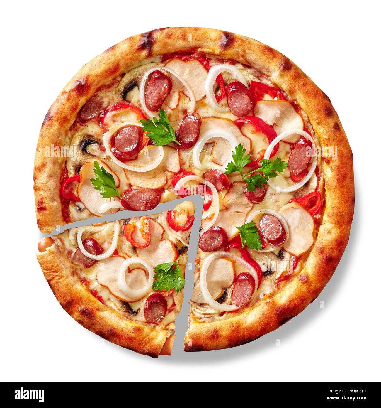 Filling chicken parsley Cut Out Stock Images & Pictures - Alamy