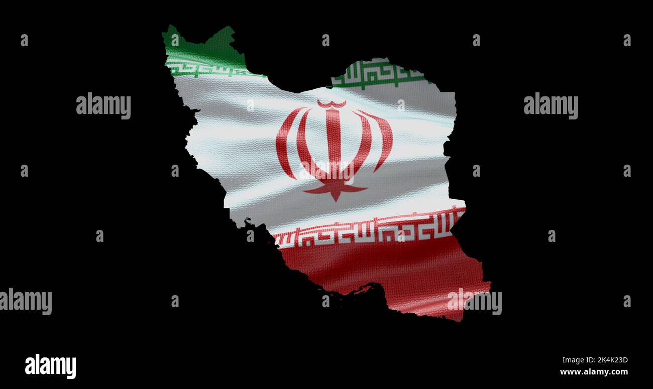 Iran map hi-res stock photography and images - Alamy