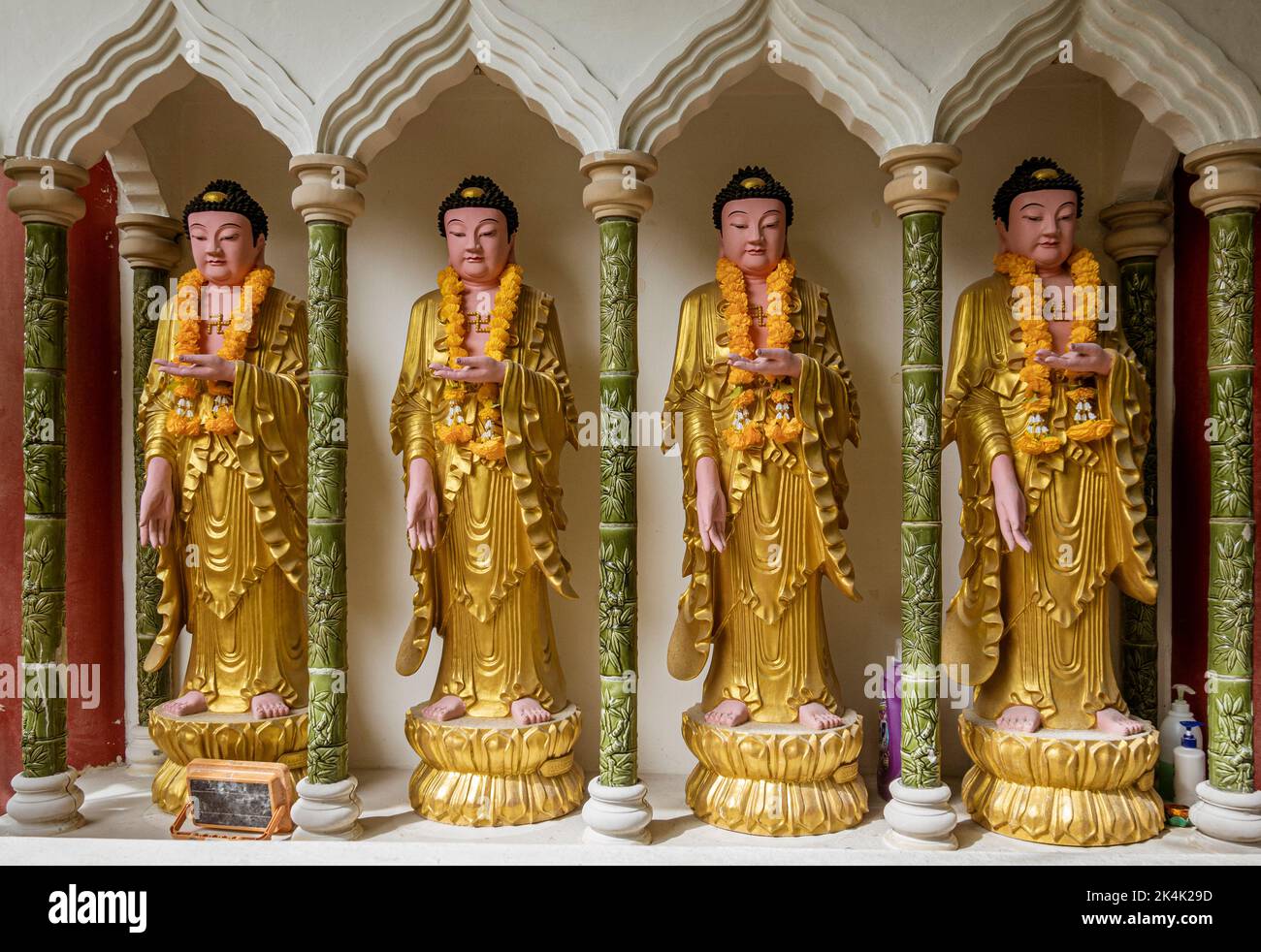 Malaysia, July 10, 2022 - Chaiya Mangalaram Thai Buddhist Temple Stock ...
