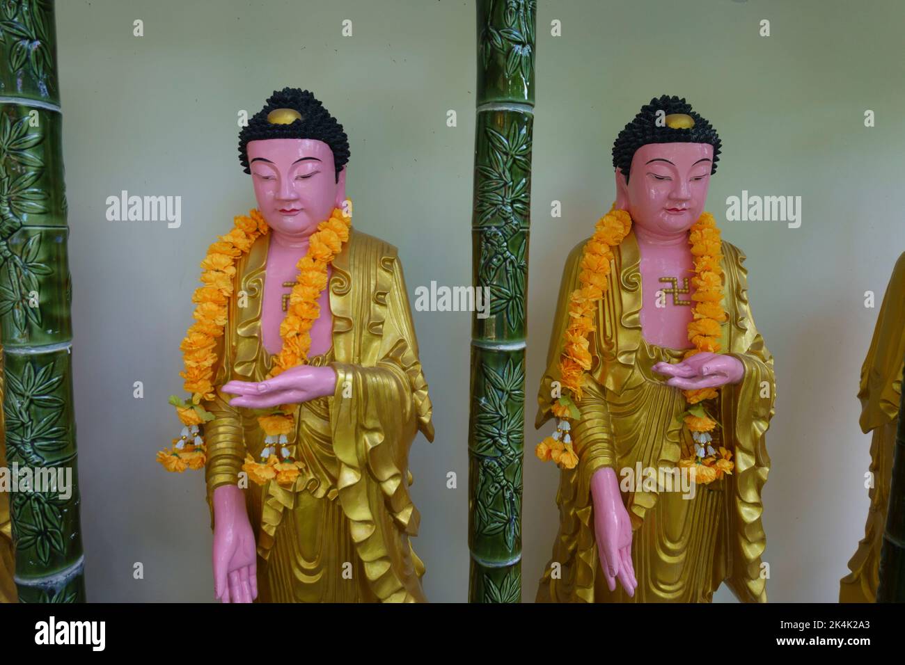 Malaysia, July 10, 2022 - Chaiya Mangalaram Thai Buddhist Temple Stock ...