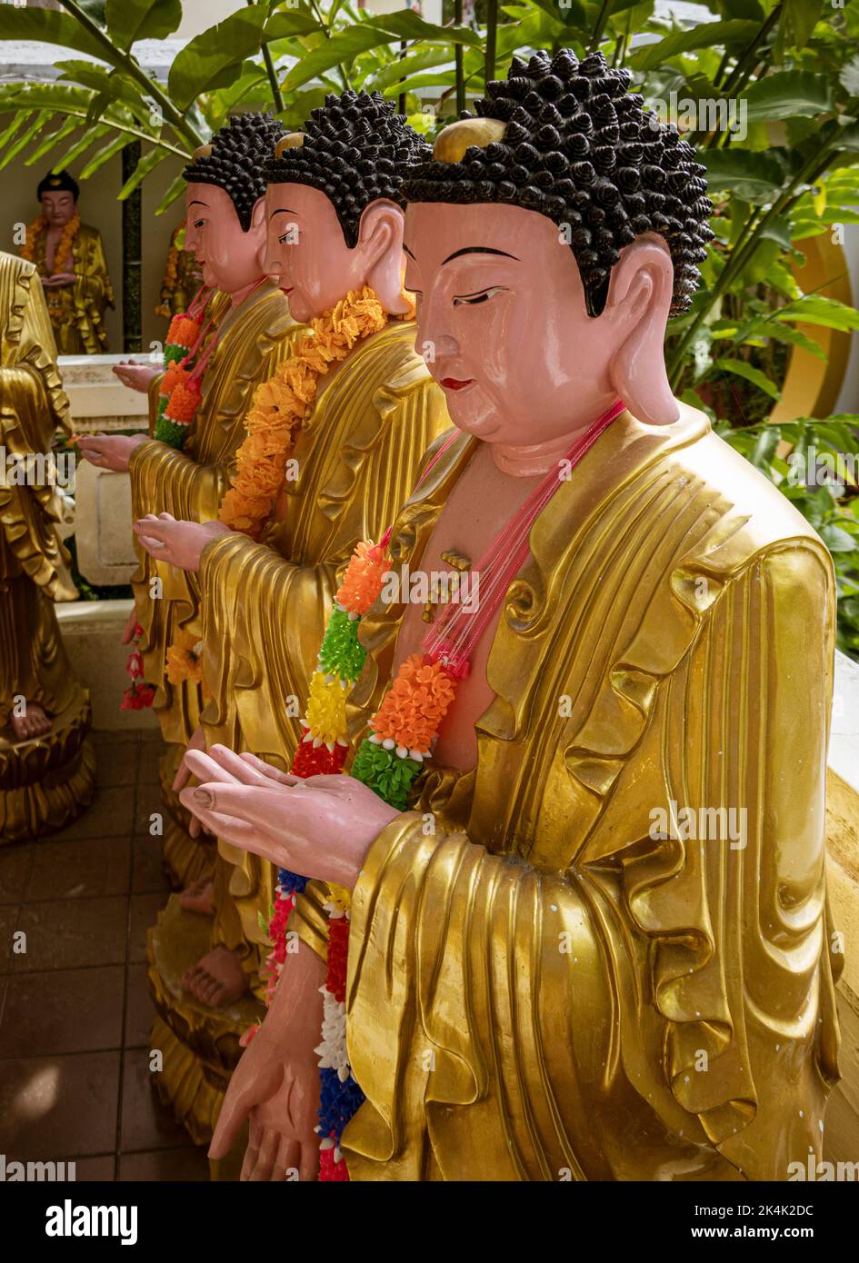 Malaysia, July 10, 2022 - Chaiya Mangalaram Thai Buddhist Temple Stock ...