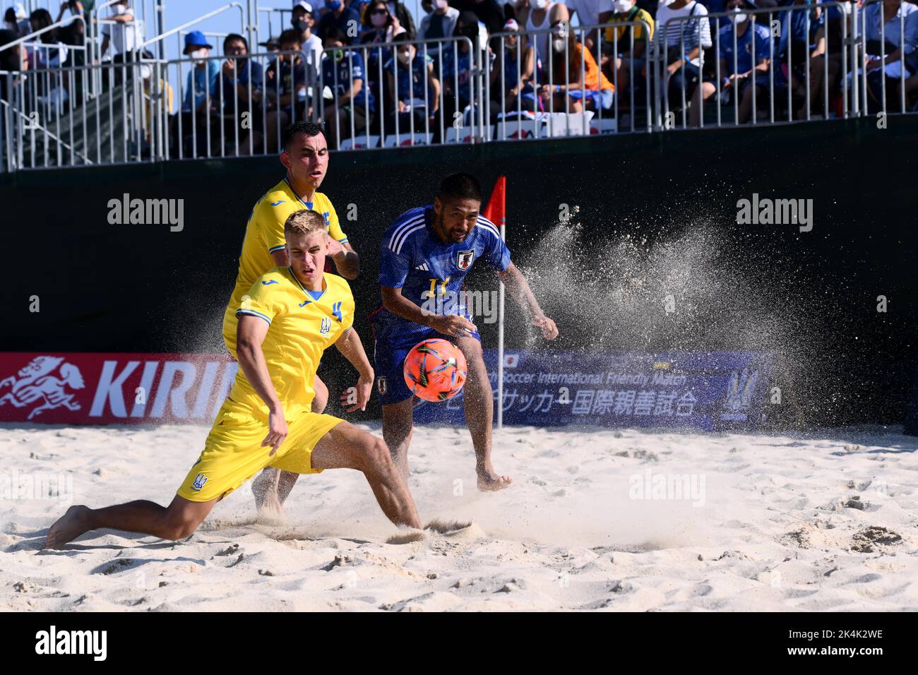 Akashi, Hyogo, Japan. 2nd Oct, 2022. Masanori Okuyama (JPN) Beach ...
