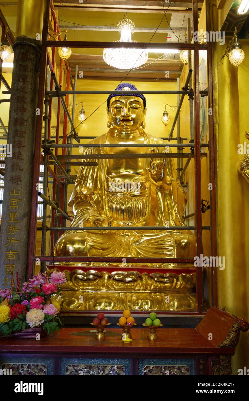 Malaysia, July 10, 2022 - Chaiya Mangalaram Thai Buddhist Temple Stock ...
