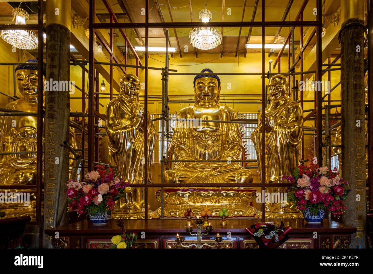 Malaysia, July 10, 2022 - Chaiya Mangalaram Thai Buddhist Temple Stock ...