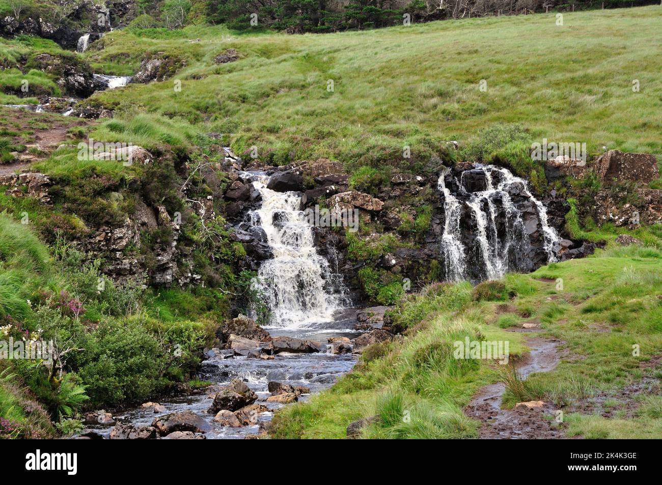 Auf der Isle of Sky sind die Ferry Pools ein beliebter Ausflugsort ...