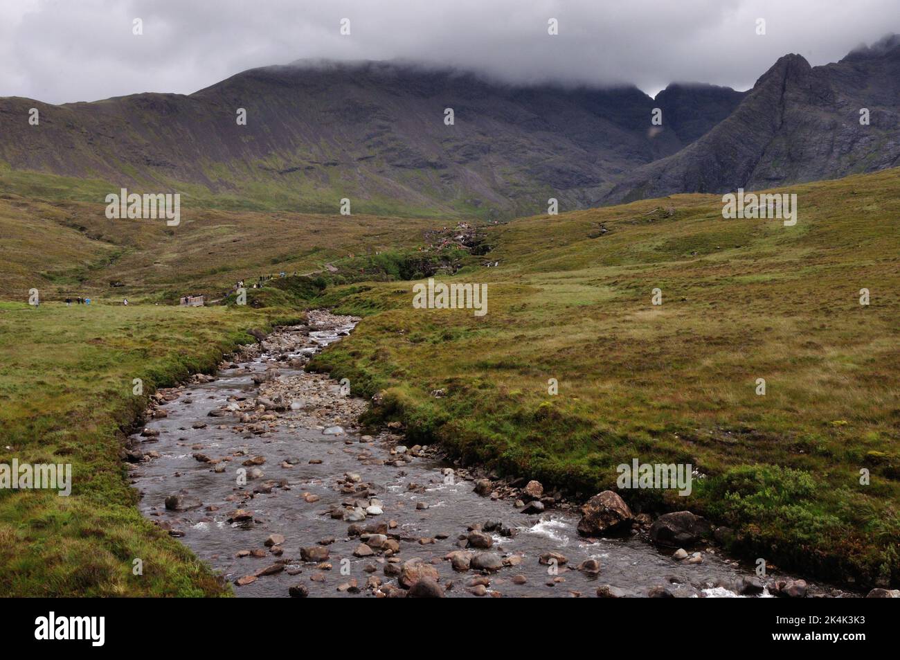 Auf der Isle of Sky sind die Ferry Pools ein beliebter Ausflugsort ...