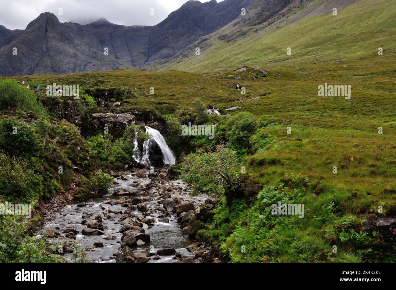 Auf der Isle of Sky sind die Ferry Pools ein beliebter Ausflugsort ...