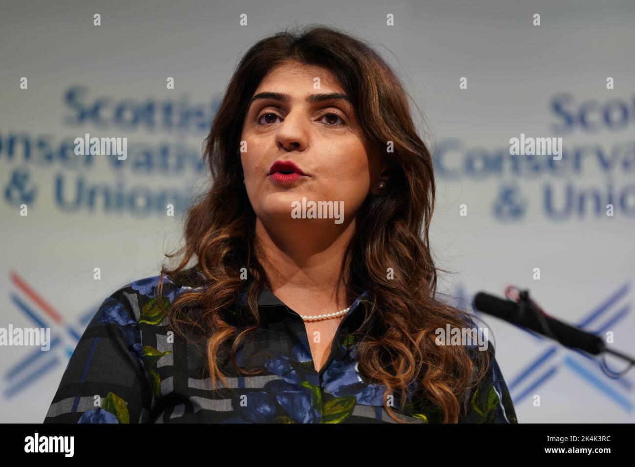 Pam Gosal MSP attends a Scottish Conservative Fringe event at the ...