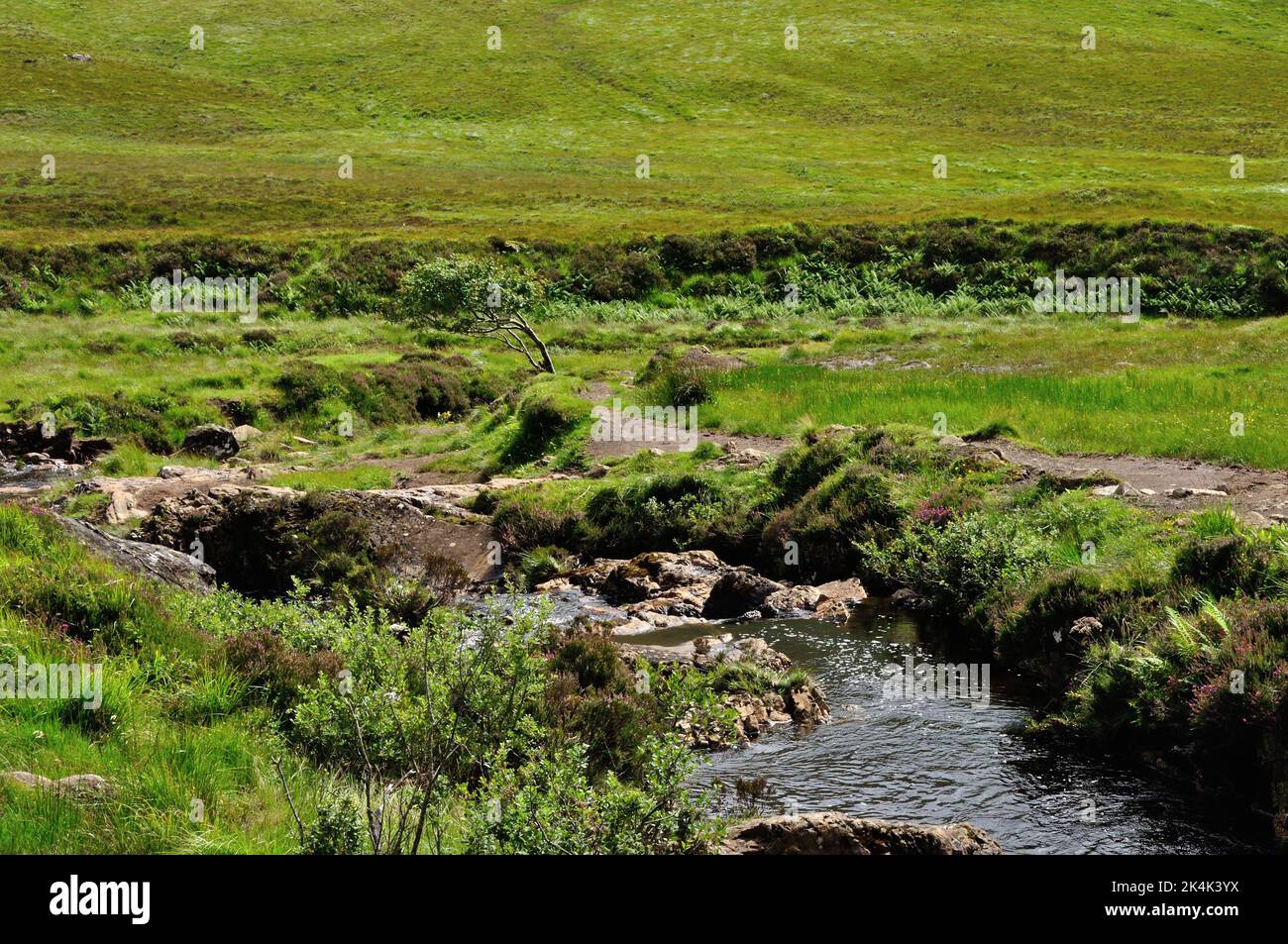 Auf der Isle of Sky sind die Ferry Pools ein beliebter Ausflugsort ...