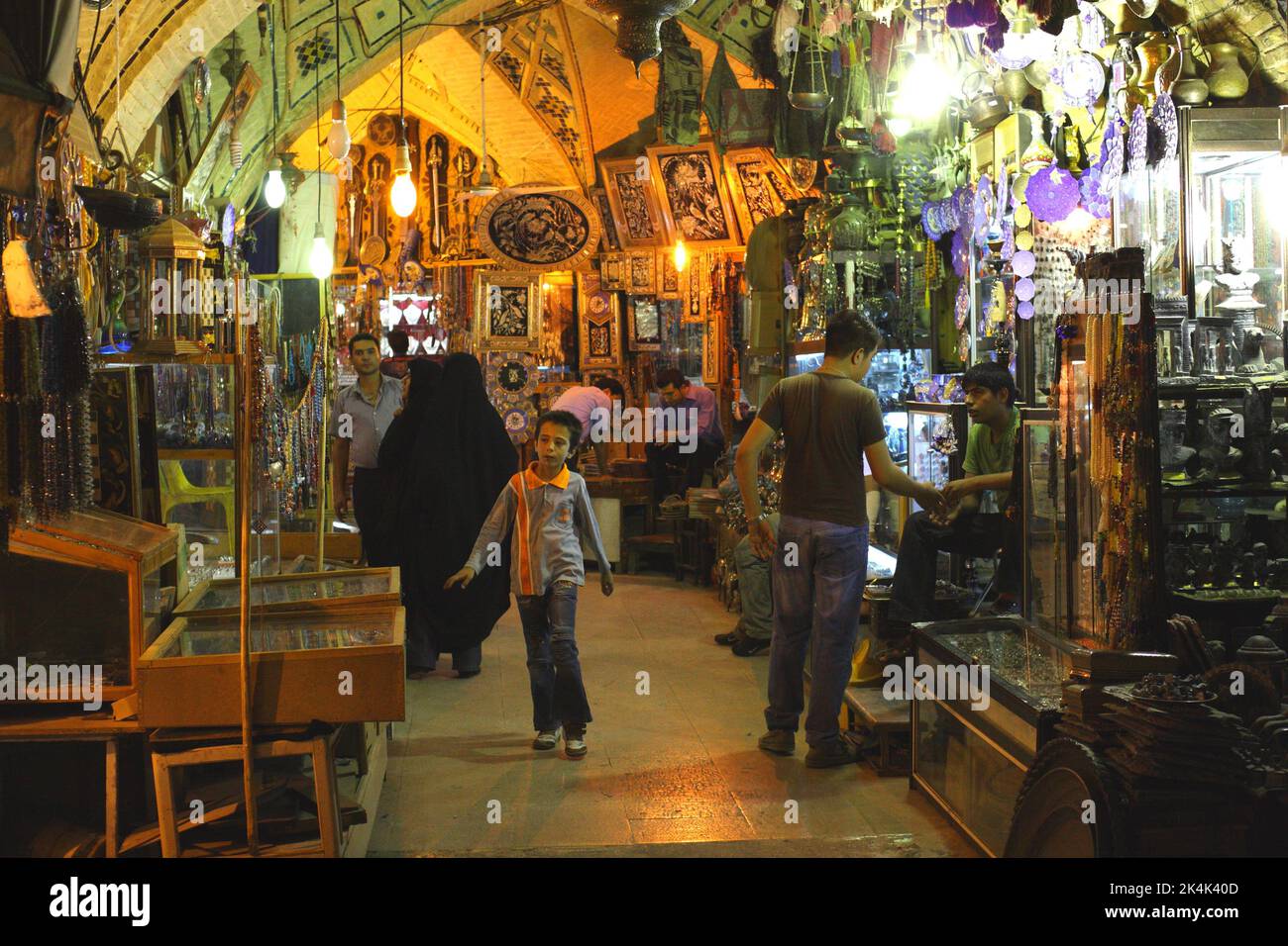 Vakil Bazaar, Bazaar-e Vakil, Shiraz, Islamic Republic of Iran Stock ...