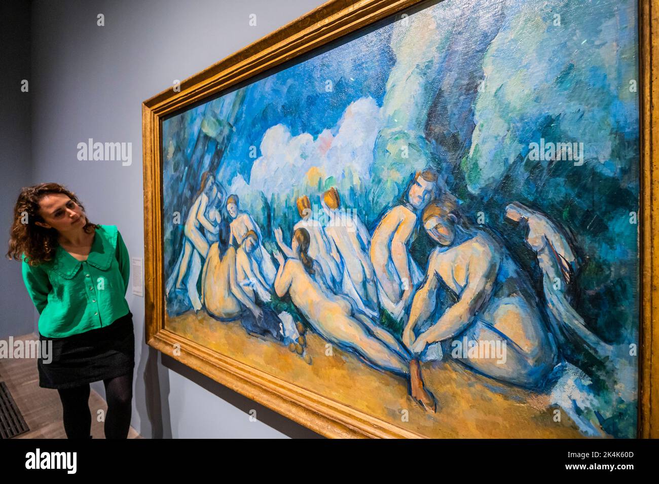Bathers les grandes baigneuses 1894 paul cezanne hi-res stock ... Bathers les grandes baigneuses 1894 paul cezanne hi-res stock ...