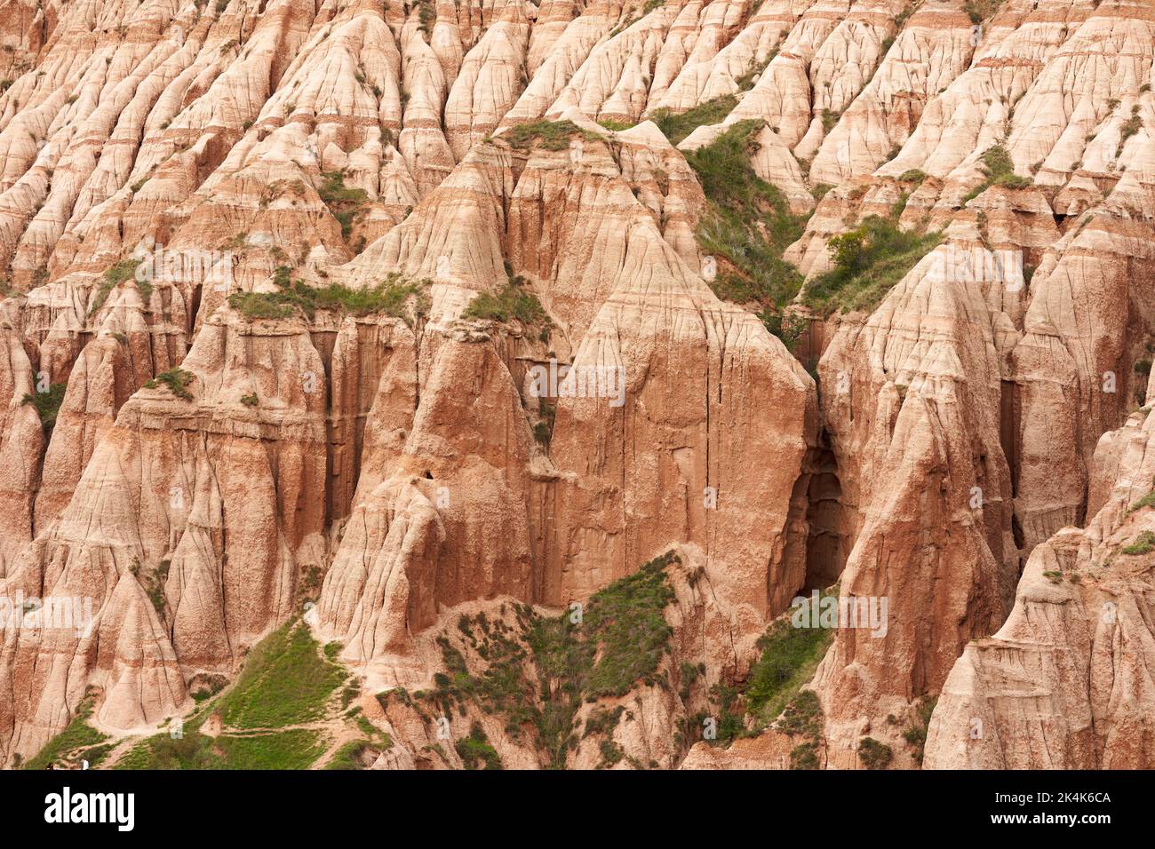 Landscape from the Red Ravine in Sebes, Romania - a geological ...