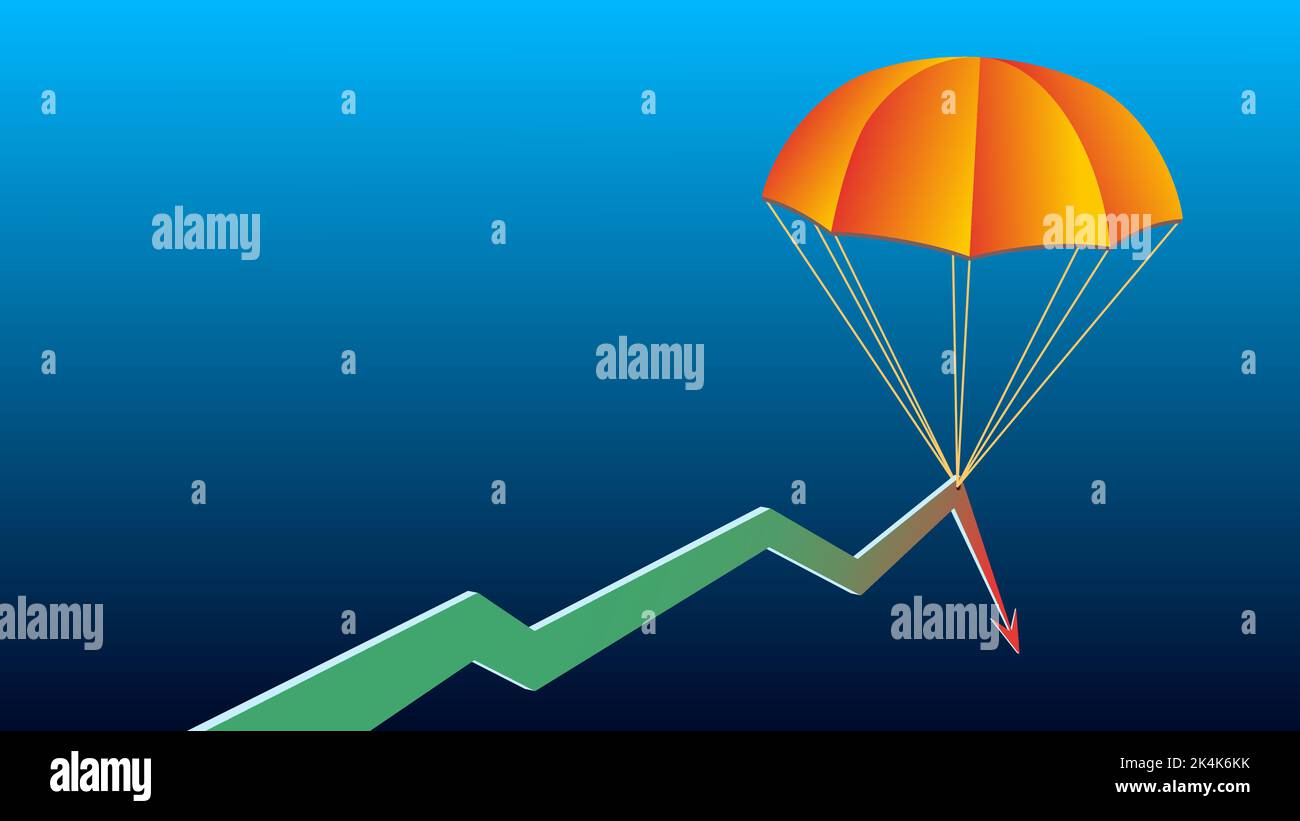 Falling Parachute Diagram