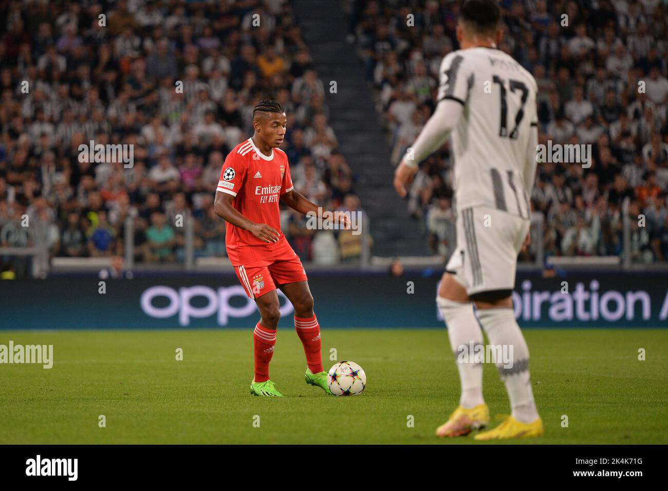 David Neres (SL Benfica) during the UEFA Champions League group H match ... David Neres (SL Benfica) during the UEFA Champions League group H match ...