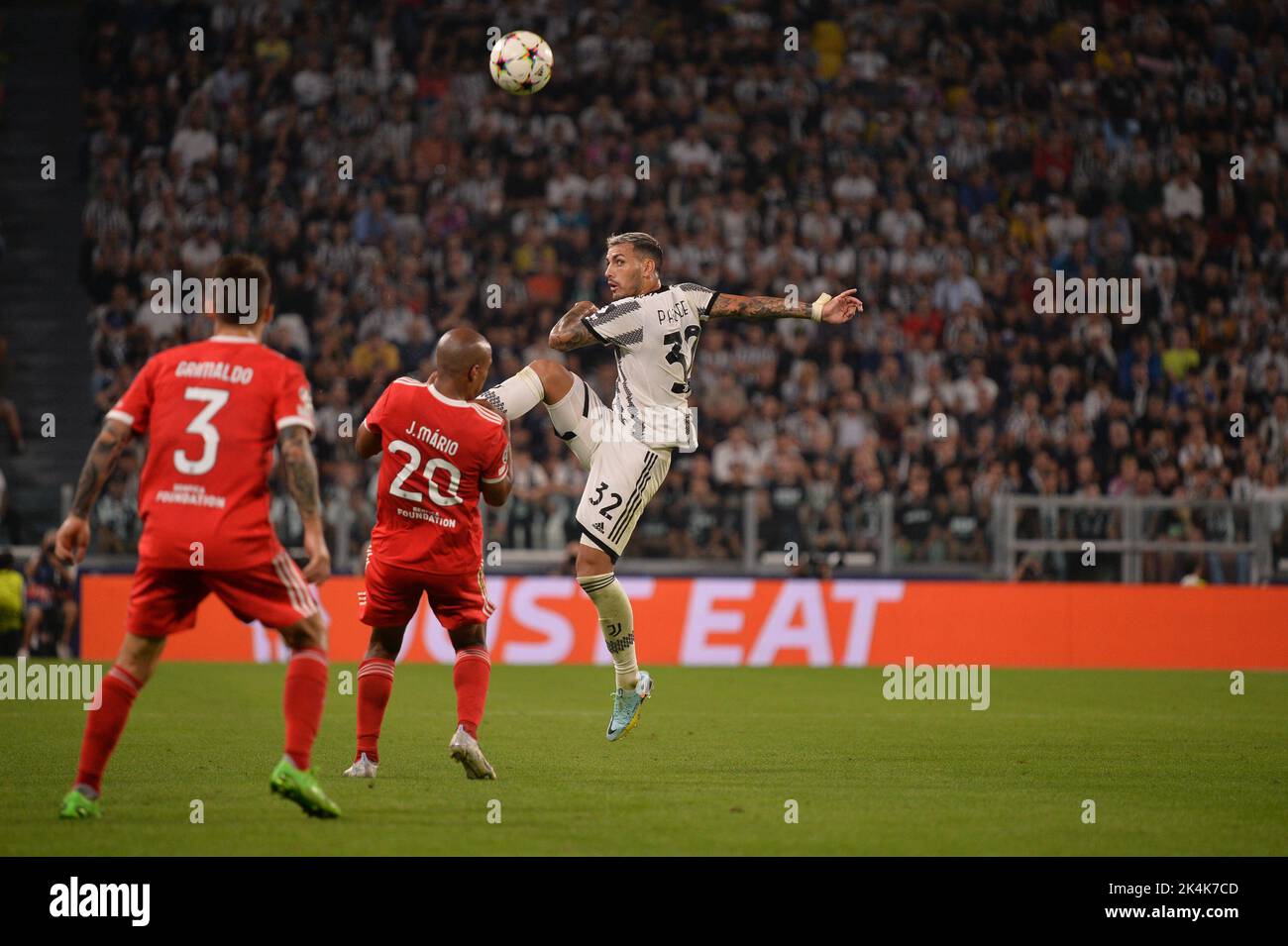 Leandro Paredes (Juventus) during the UEFA Champions League group H ...