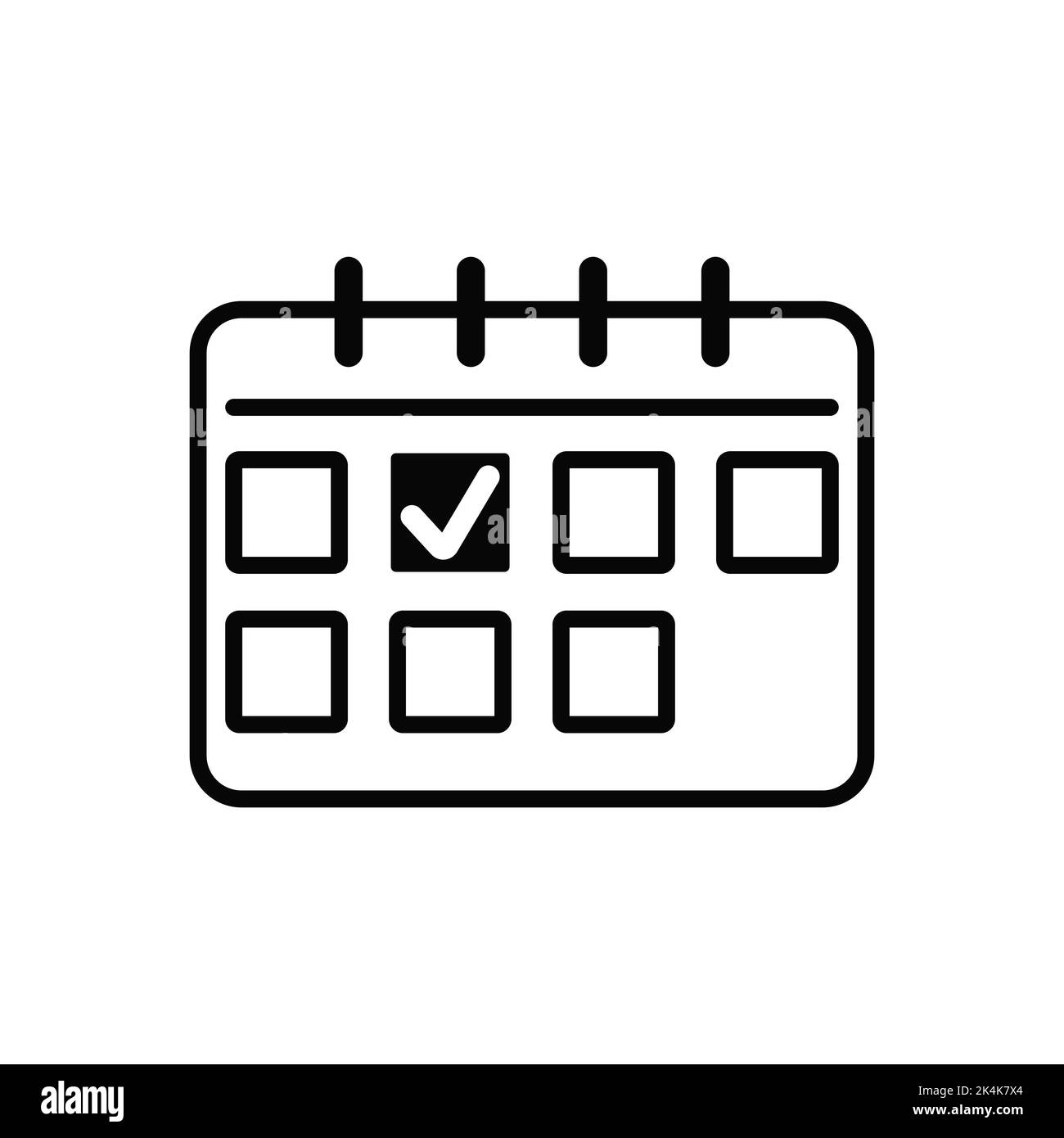 Calendar month icon hi-res stock photography and images - Alamy