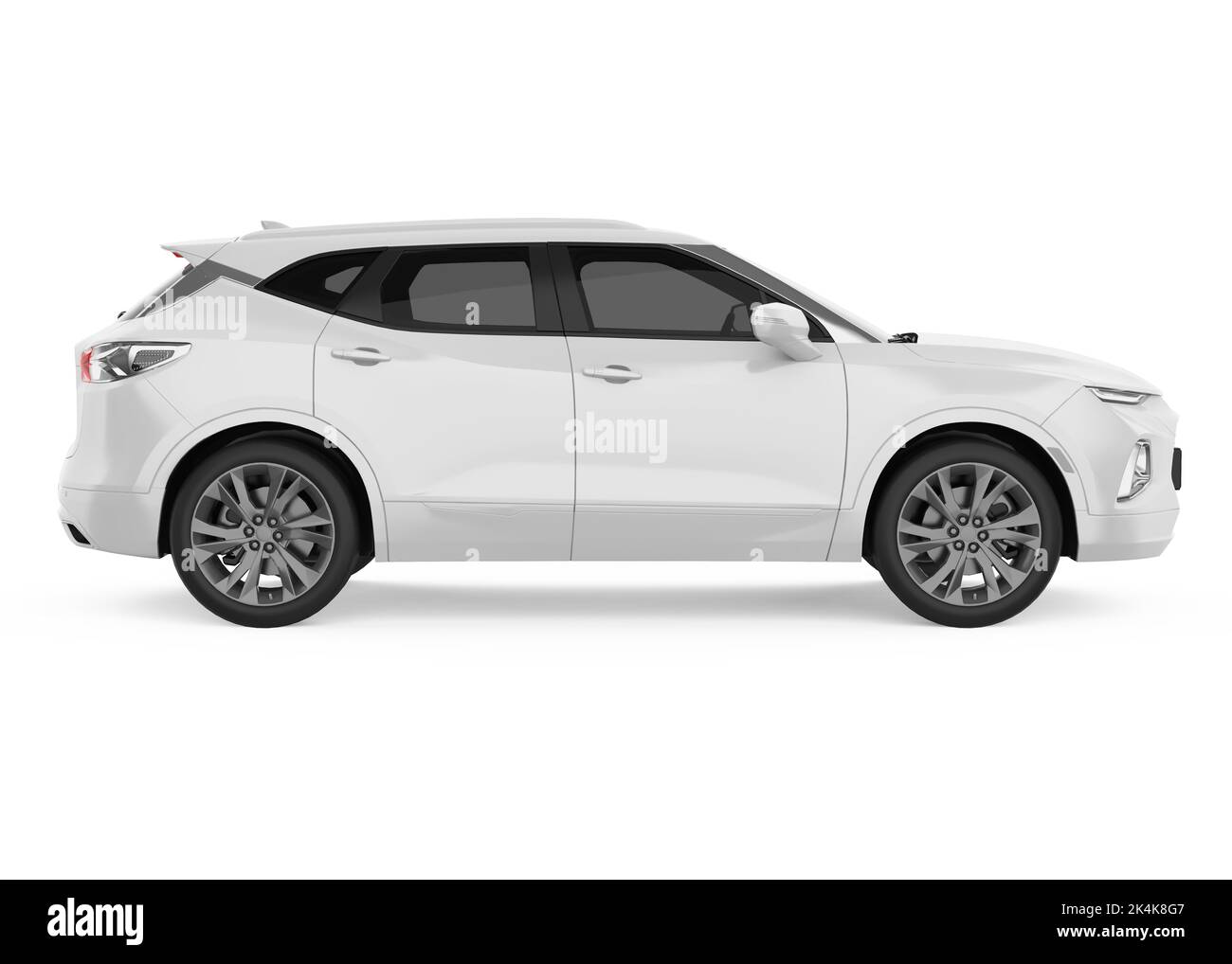 SUV Car Isolated Stock Photo - Alamy