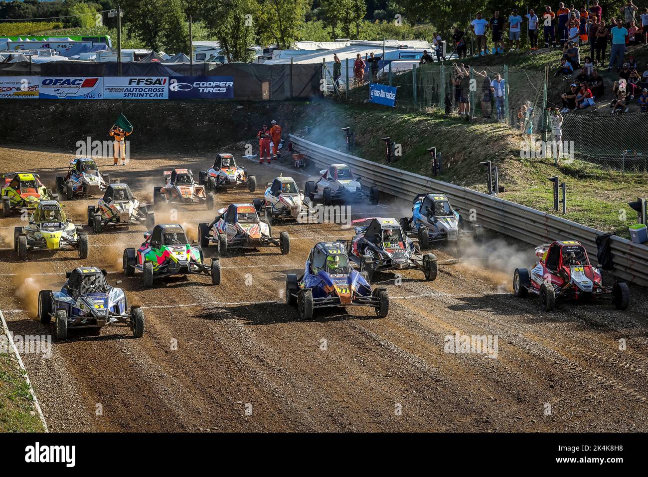 Start, buggy cup, 02 CALMETTES Jeoffrey, MMS Suzuki, action 77 DROUIN ...