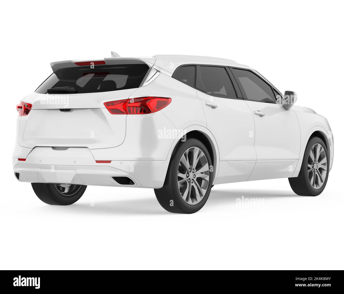 SUV Car Isolated Stock Photo - Alamy