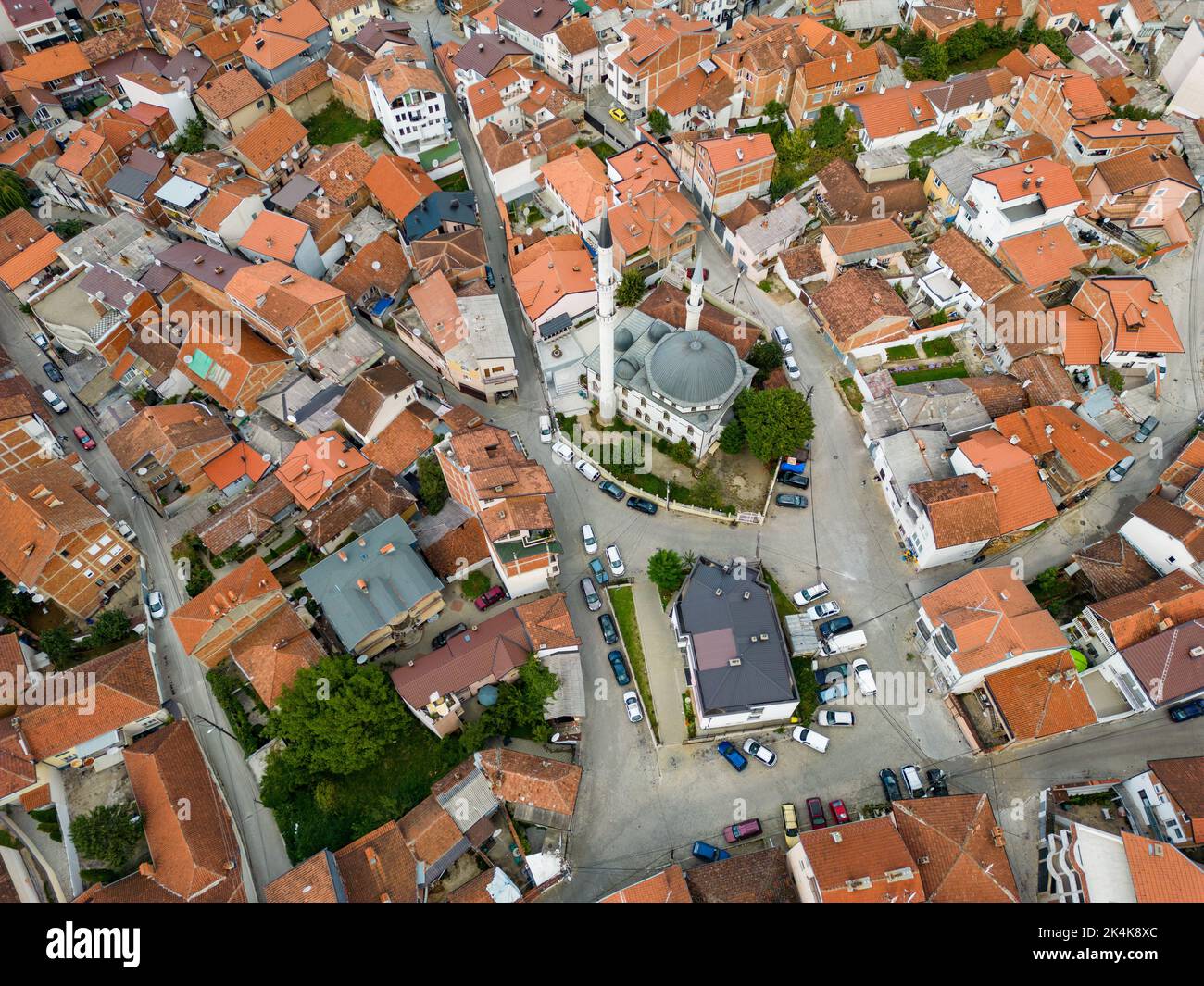 Prizren Old Town. Popular Tourist Destination in Kosovo. Historic and ...