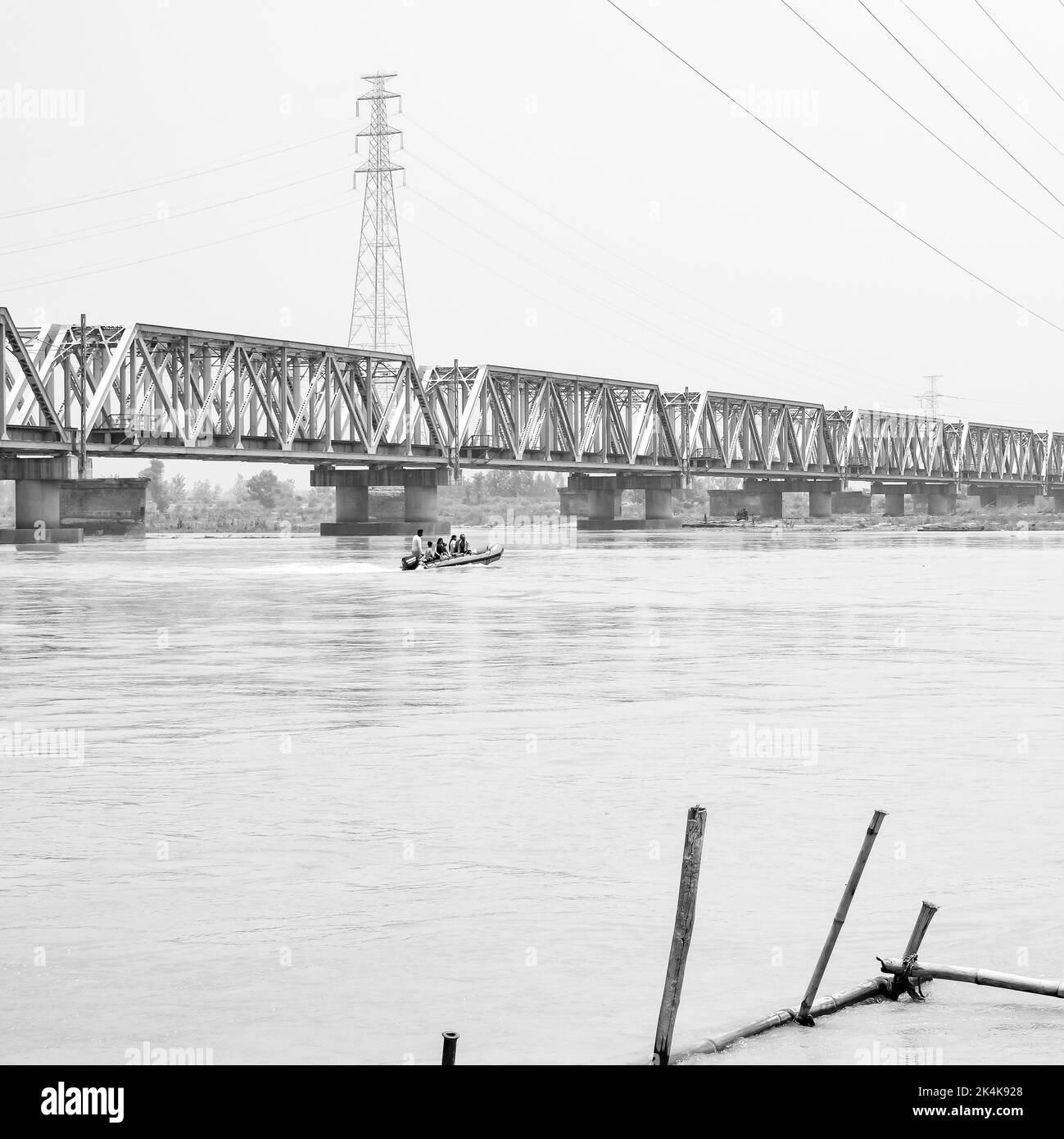 Ganga as seen in Garh Mukteshwar, Uttar Pradesh, India, Ganga is ...