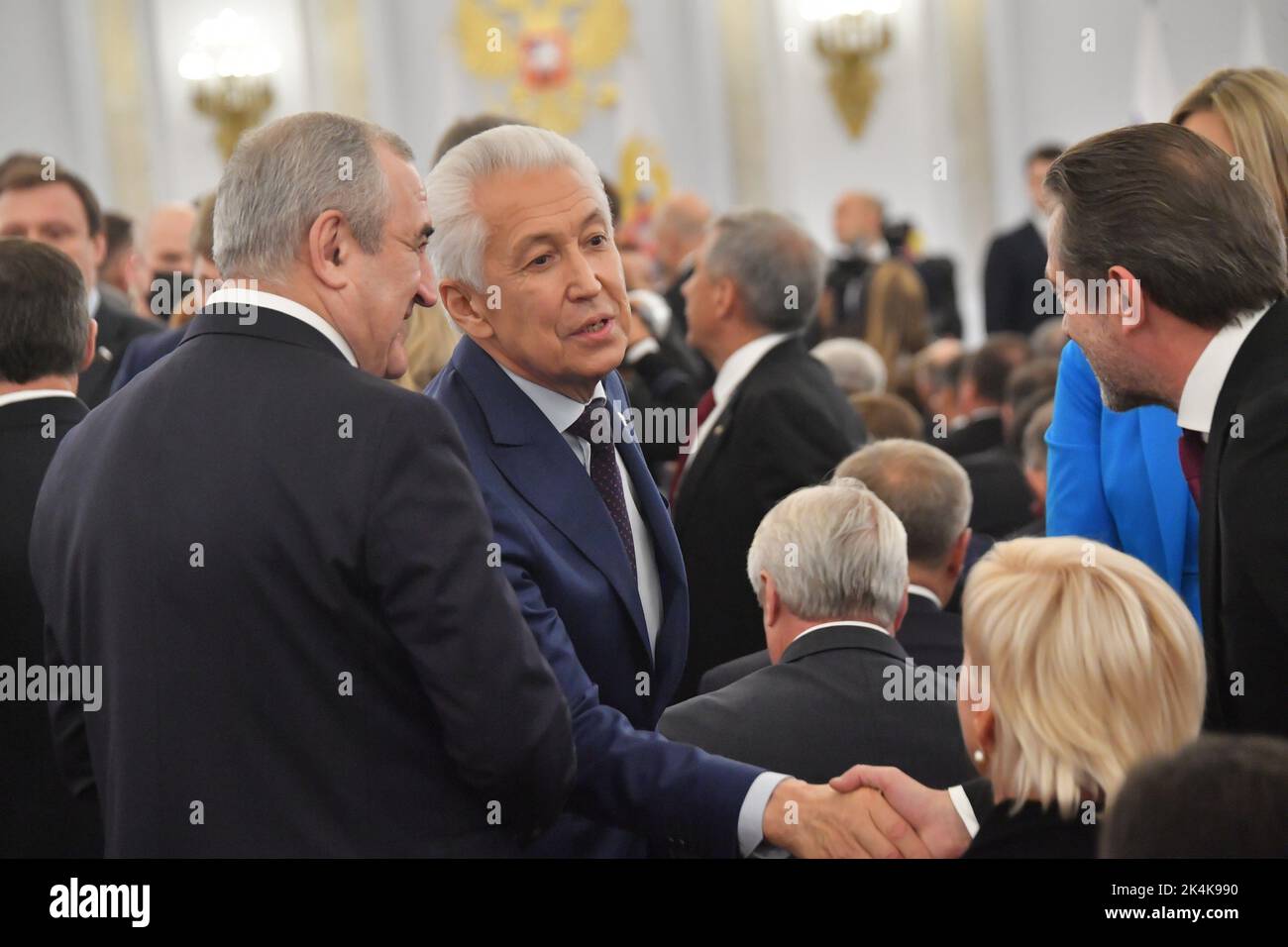 Moscow. (from left to right) the Deputy Chairman of the State Duma of ...