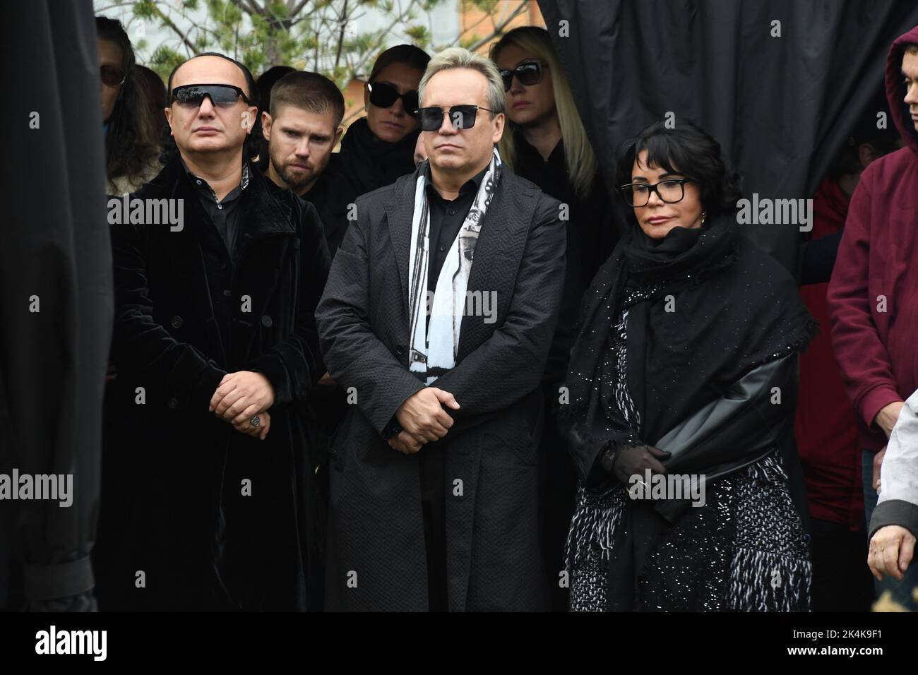 Moscow. The circus producer Giya Eradze, the art director B. Moiseyeva ...