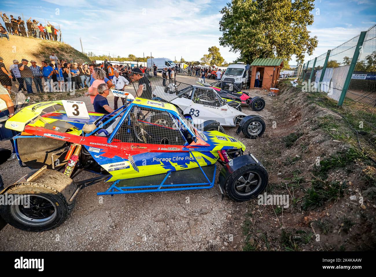 Mazan, France - October 2, 2022, ambiance, super buggy, during the ...