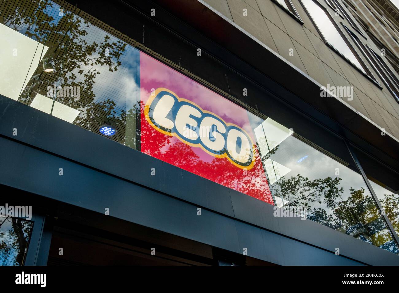 Barcelona, Spain. 30th Sep, 2022. The logo of the kids toys company ...