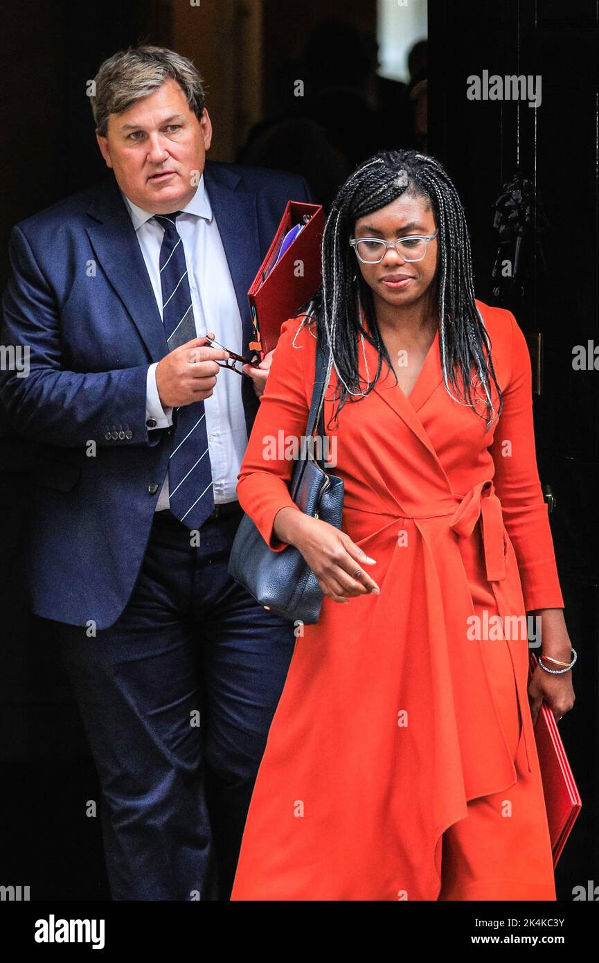 Kit Malthouse, MP, Secretary of State for Education and Kemi Badenoch ...