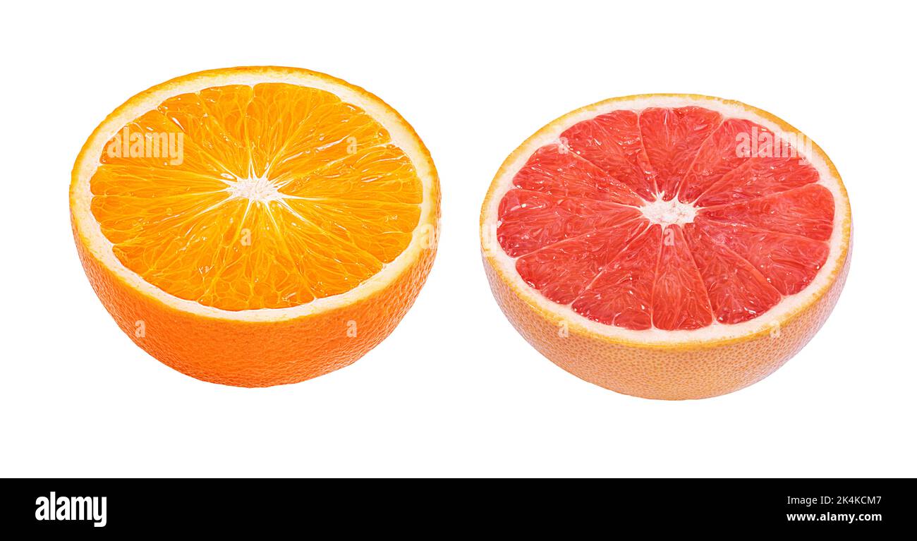 Cut fruit red grapefruit hi-res stock photography and images - Alamy