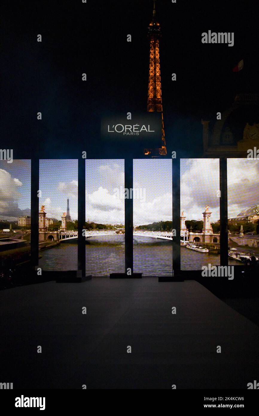 Ambiance of L’Oreal le Defile during Womenswear Spring/Summer 2023 show ...