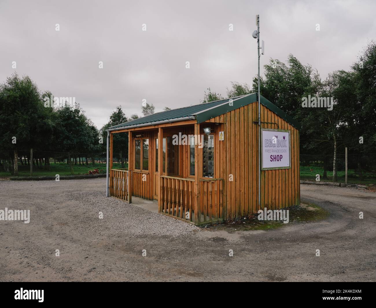 Egg box hut hi-res stock photography and images - Alamy