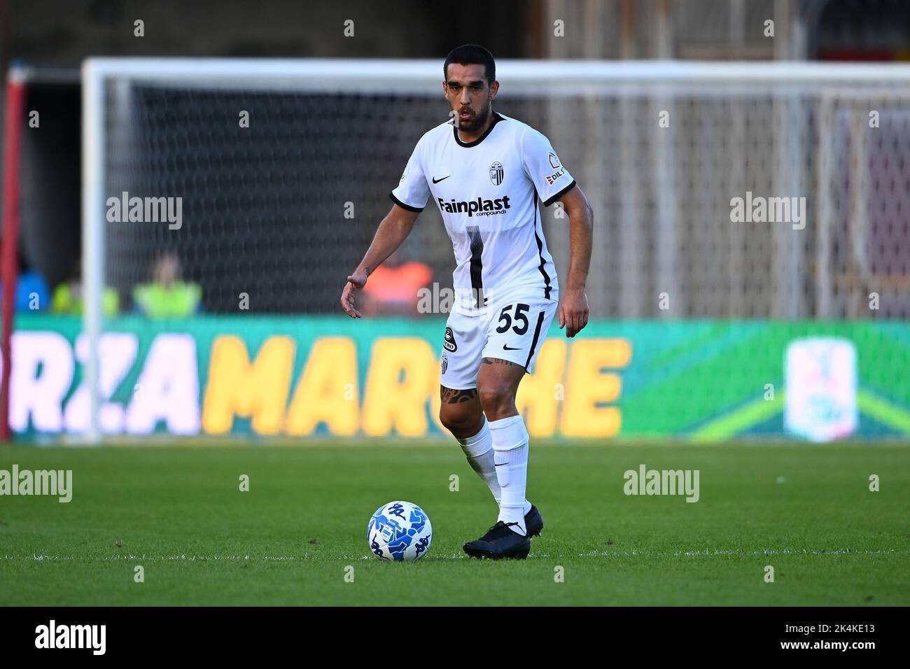 Giuseppe Bellusci of Ascoli during the Serie B match between Benevento ...